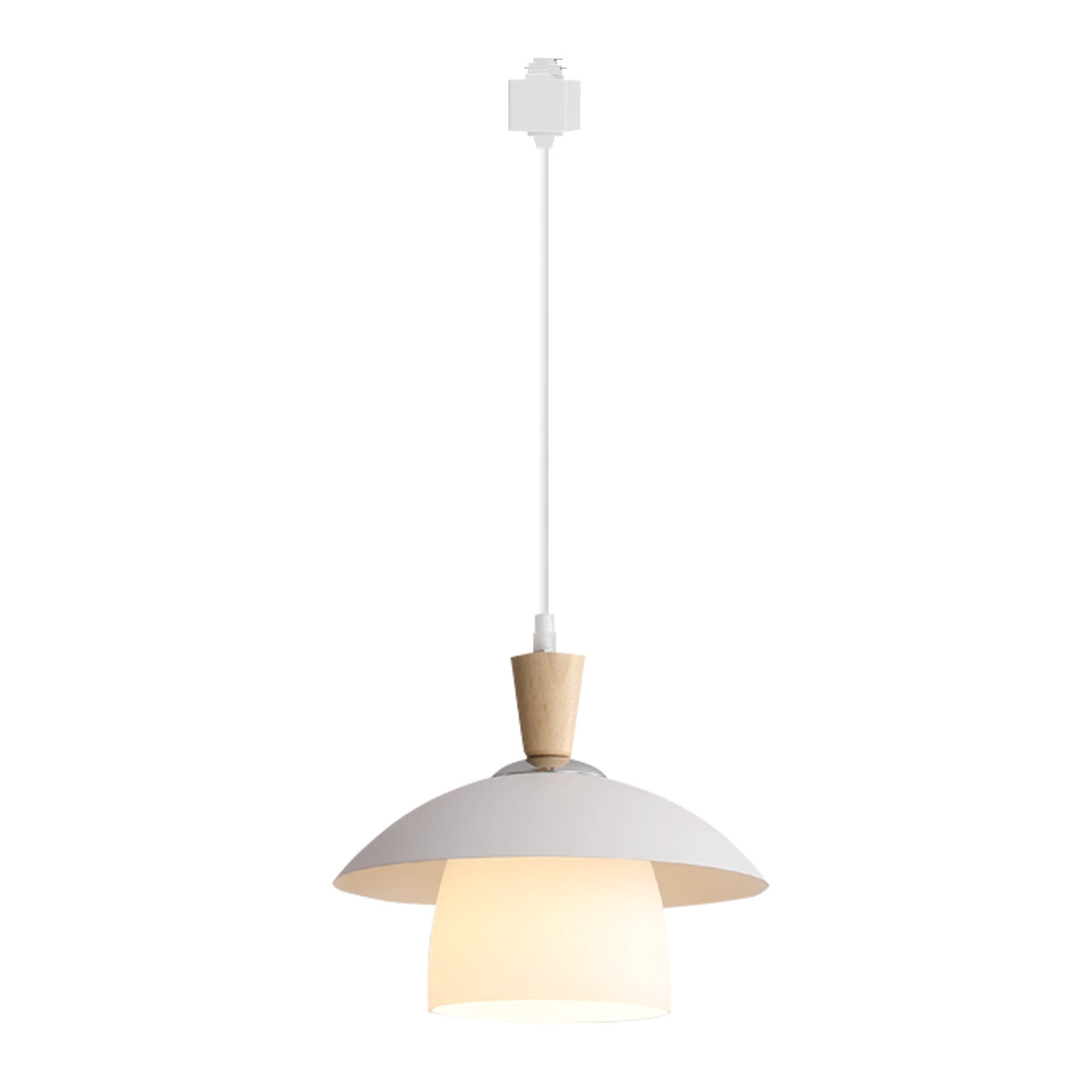 Kiven H-Type Track Lighting, 1-Light Modern Halo Track Pendant Light ...