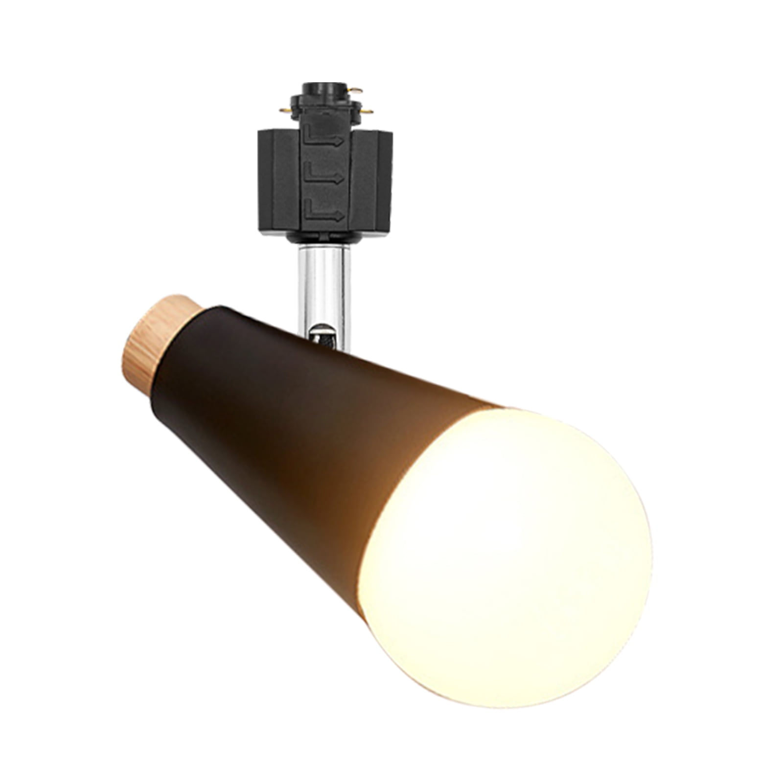 Kiven H-Type Track Lighting, 1-Light Modern Halo Track Pendant Light ...