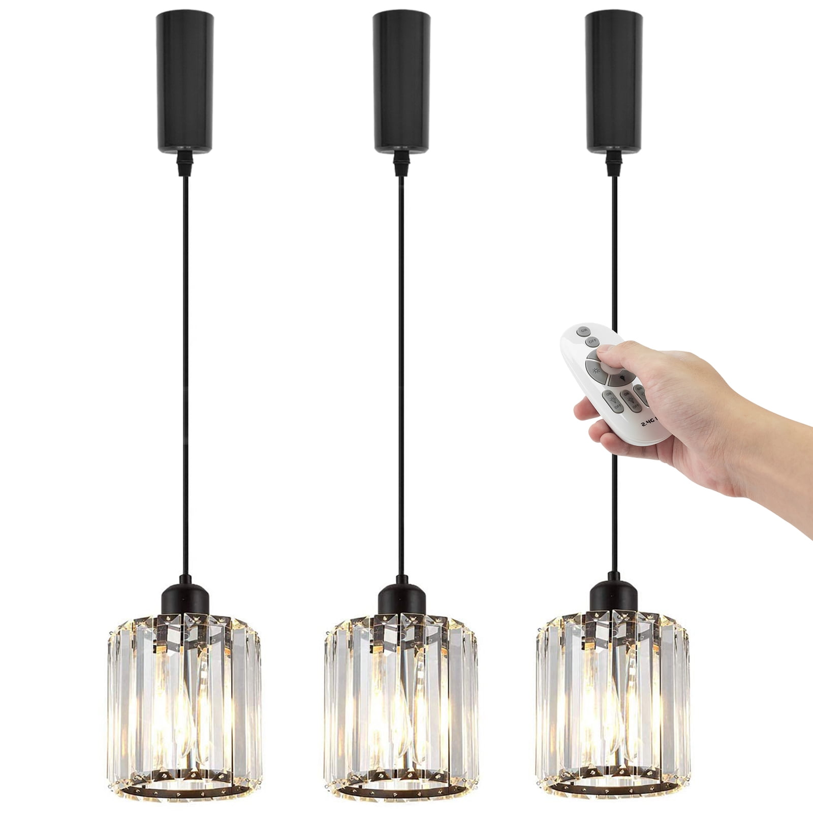 Kiven H-Type Track Lighting, 3-Light modern Halo Track Pendant Light ...