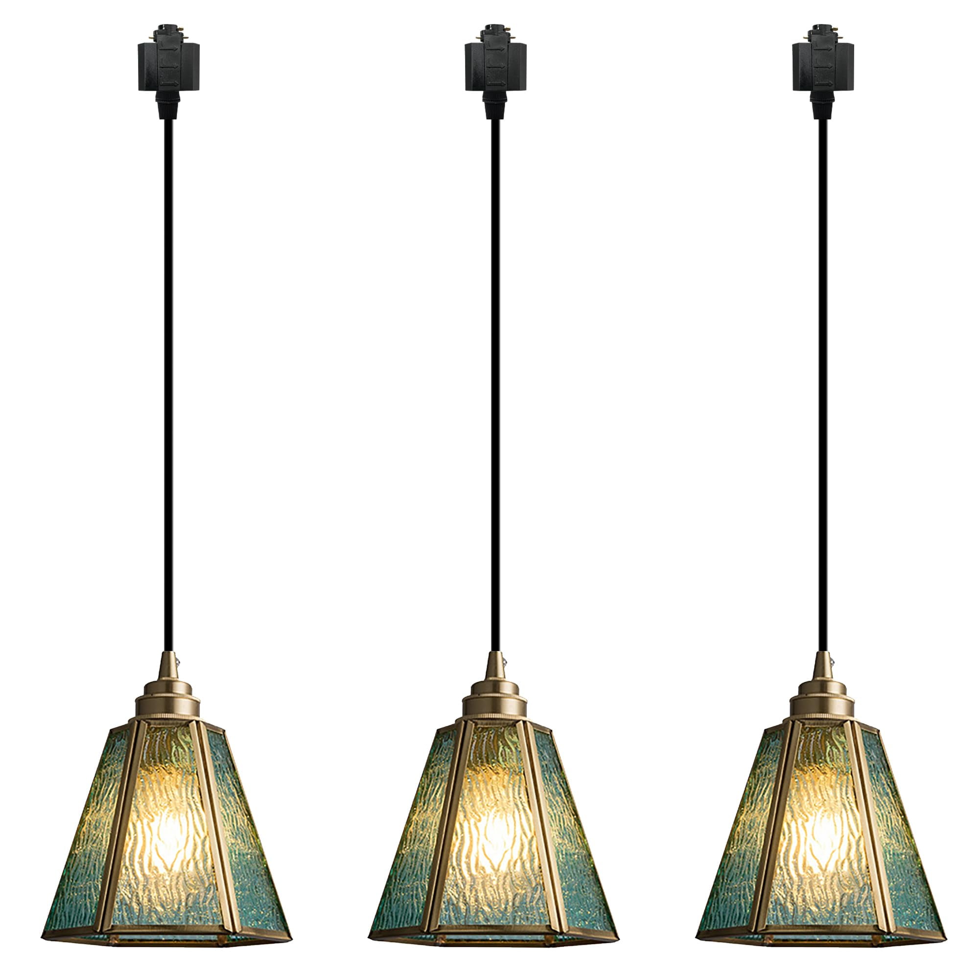 Kiven H-Type Track Lighting Pendants,Antiqued h Track Pendant Lights ...