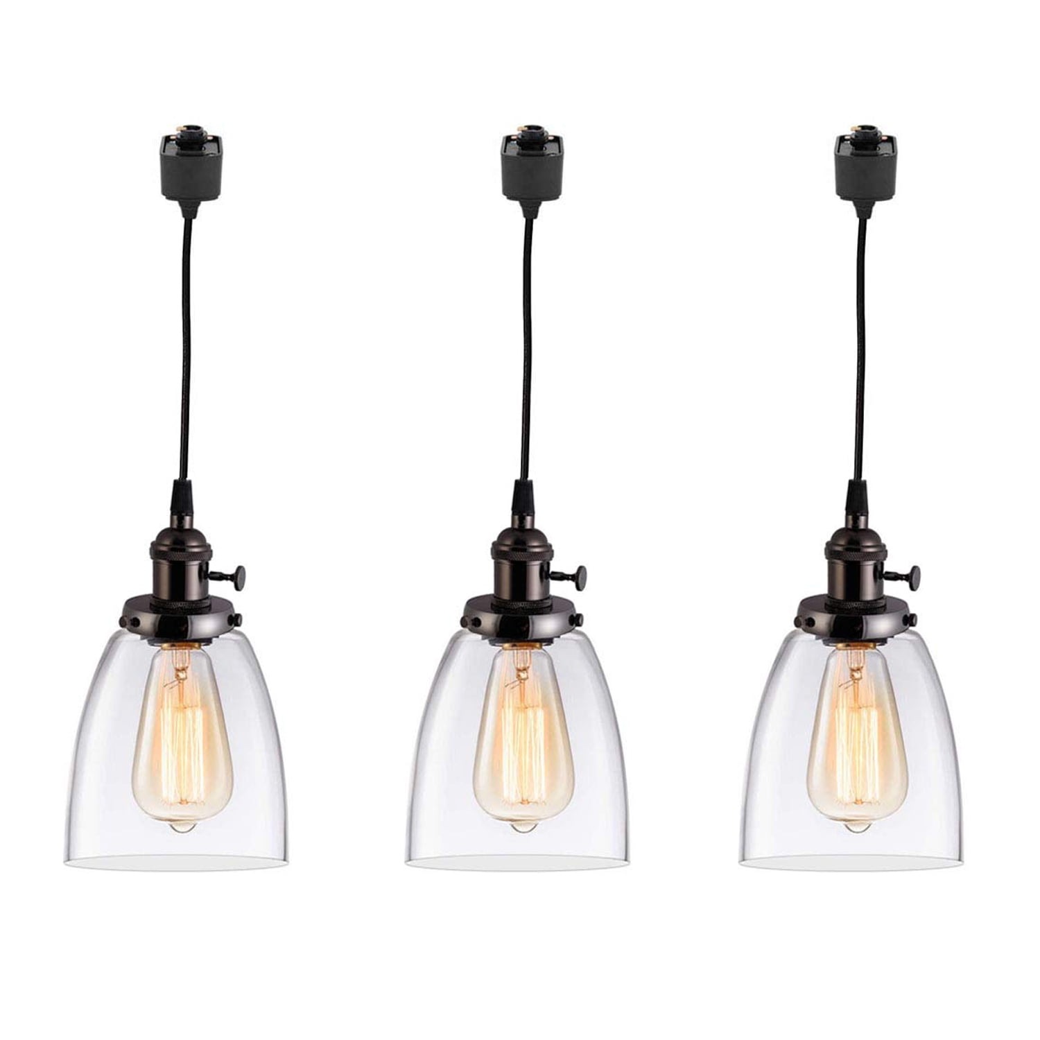 Kiven H Type Track Lighting Pendants,Kitchen Island Chandelier Modern ...