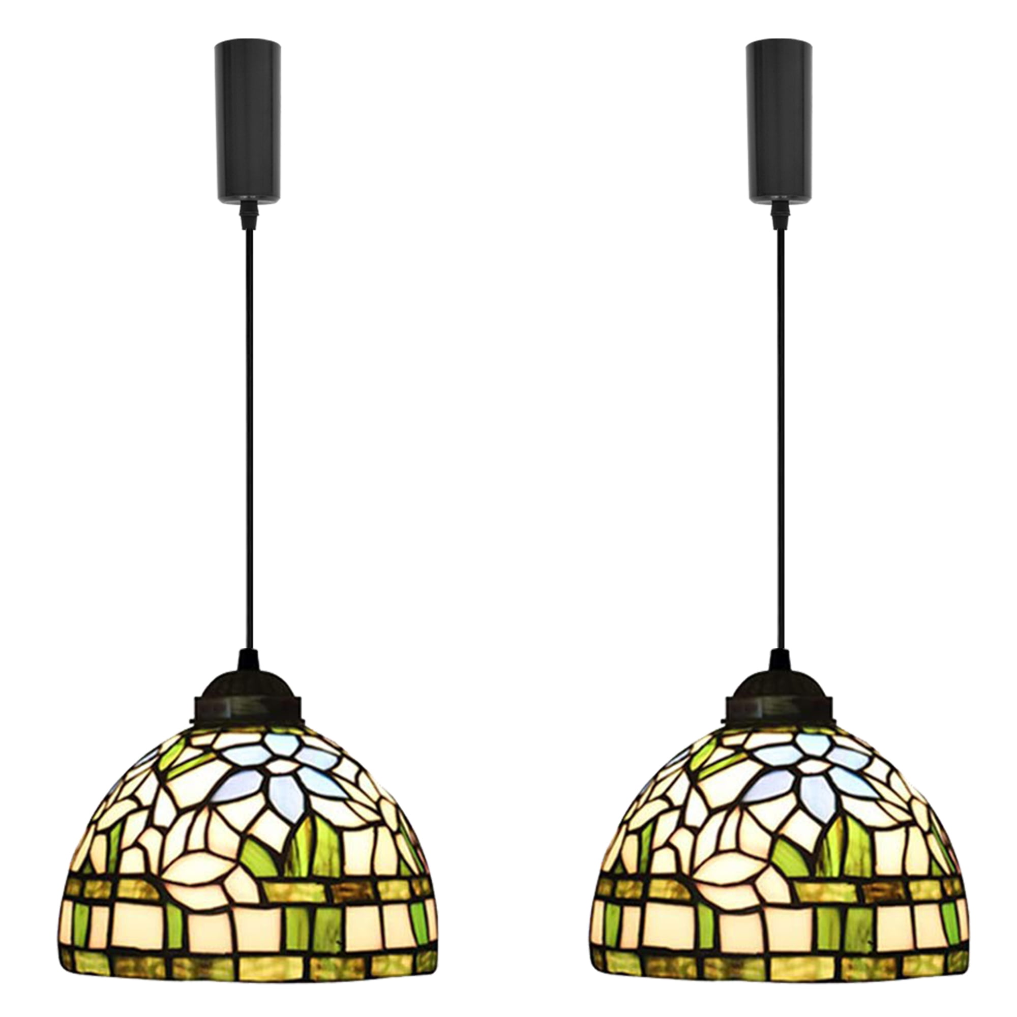 Kiven H-Type Track Lighting, Tiffany Halo Track Pendant Light with ...