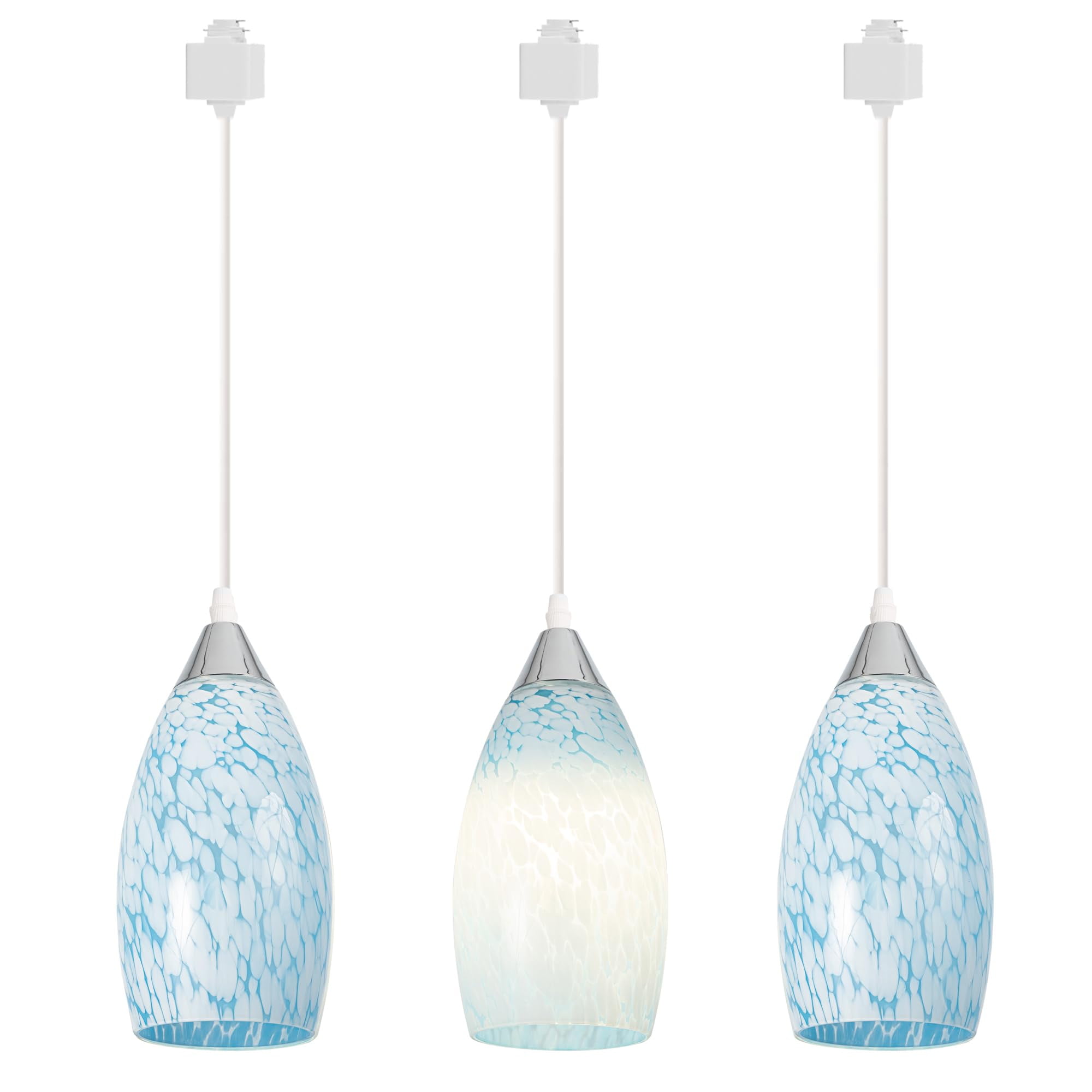 Kiven H-Type track lighting pendants,3-Light Modern h track pendant ...