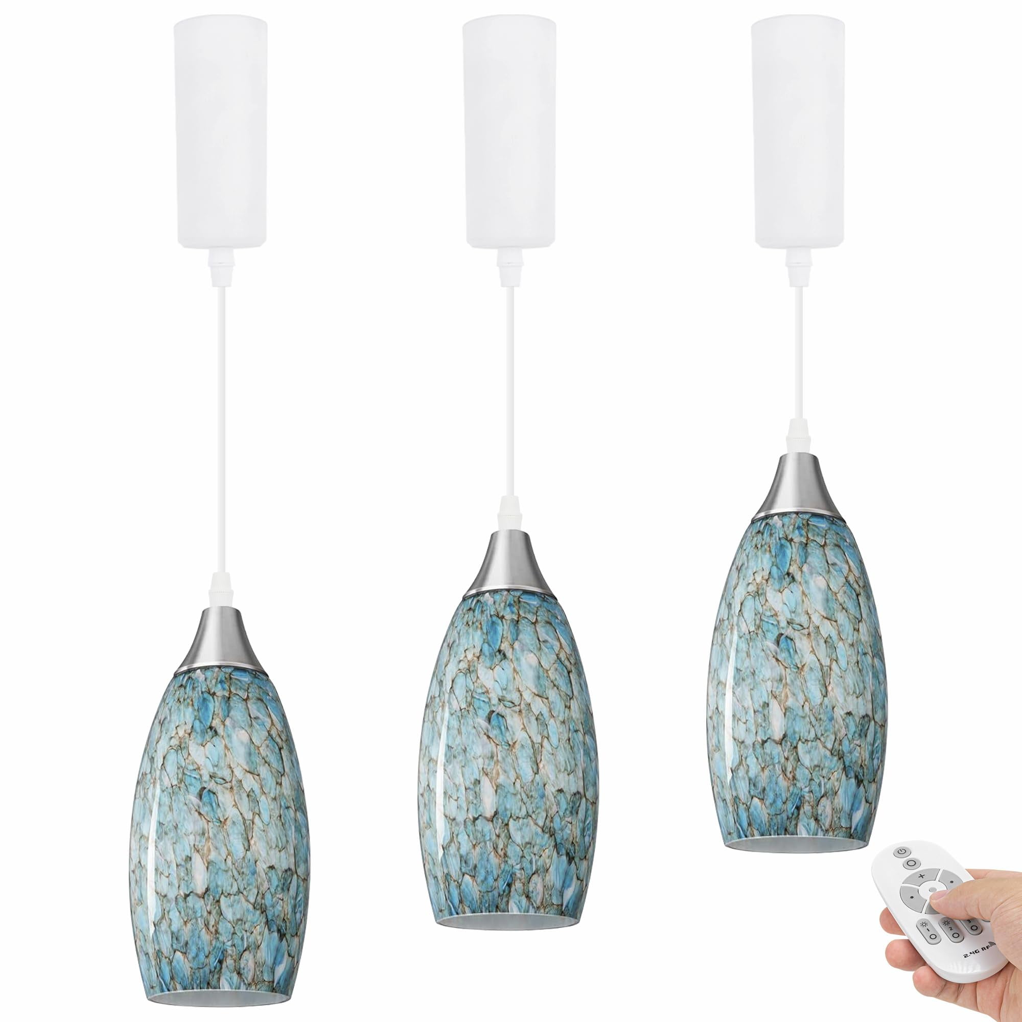 Kiven H-Type track lighting pendants Adjustable Height,Dimmable Modern ...