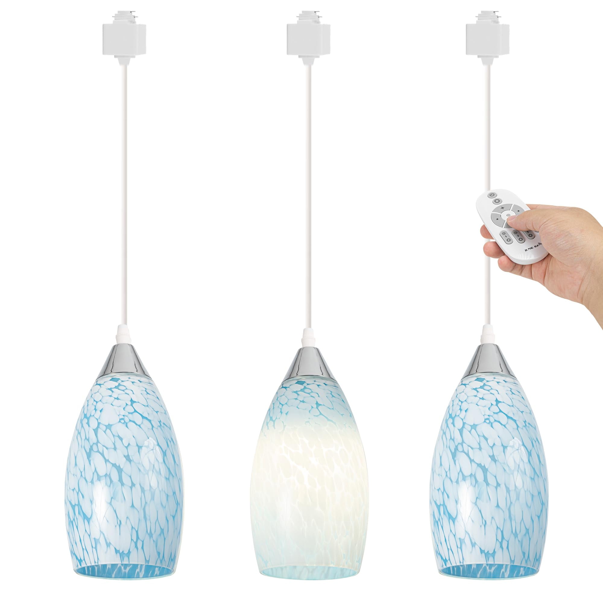 Kiven H-Type track lighting pendants,Dimmable Modern h track pendant ...