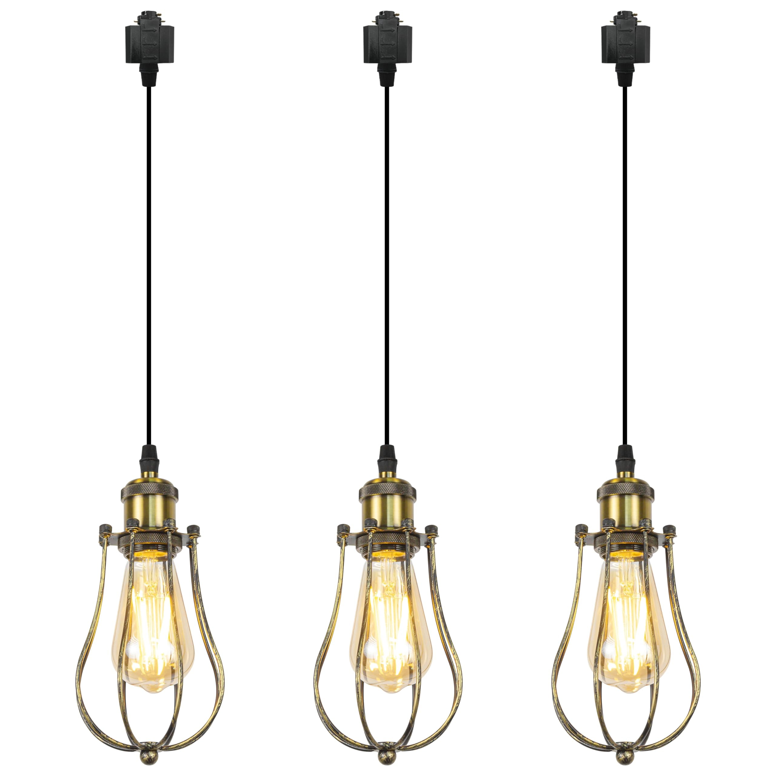 Kiven H-Type track lighting pendants,Industrial h track pendant lights ...