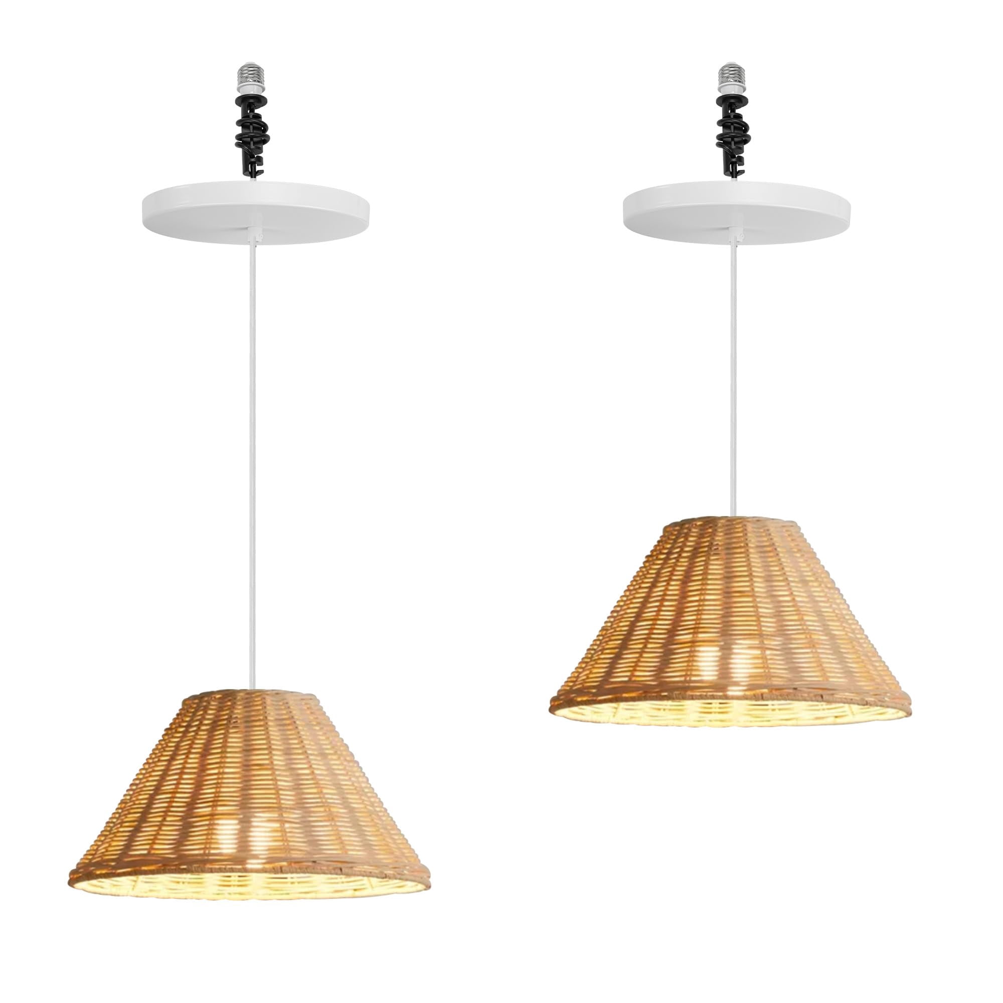 Kiven Instant Light Conversion Kit for 4/5/6inch Hole, 2 PackRattan ...