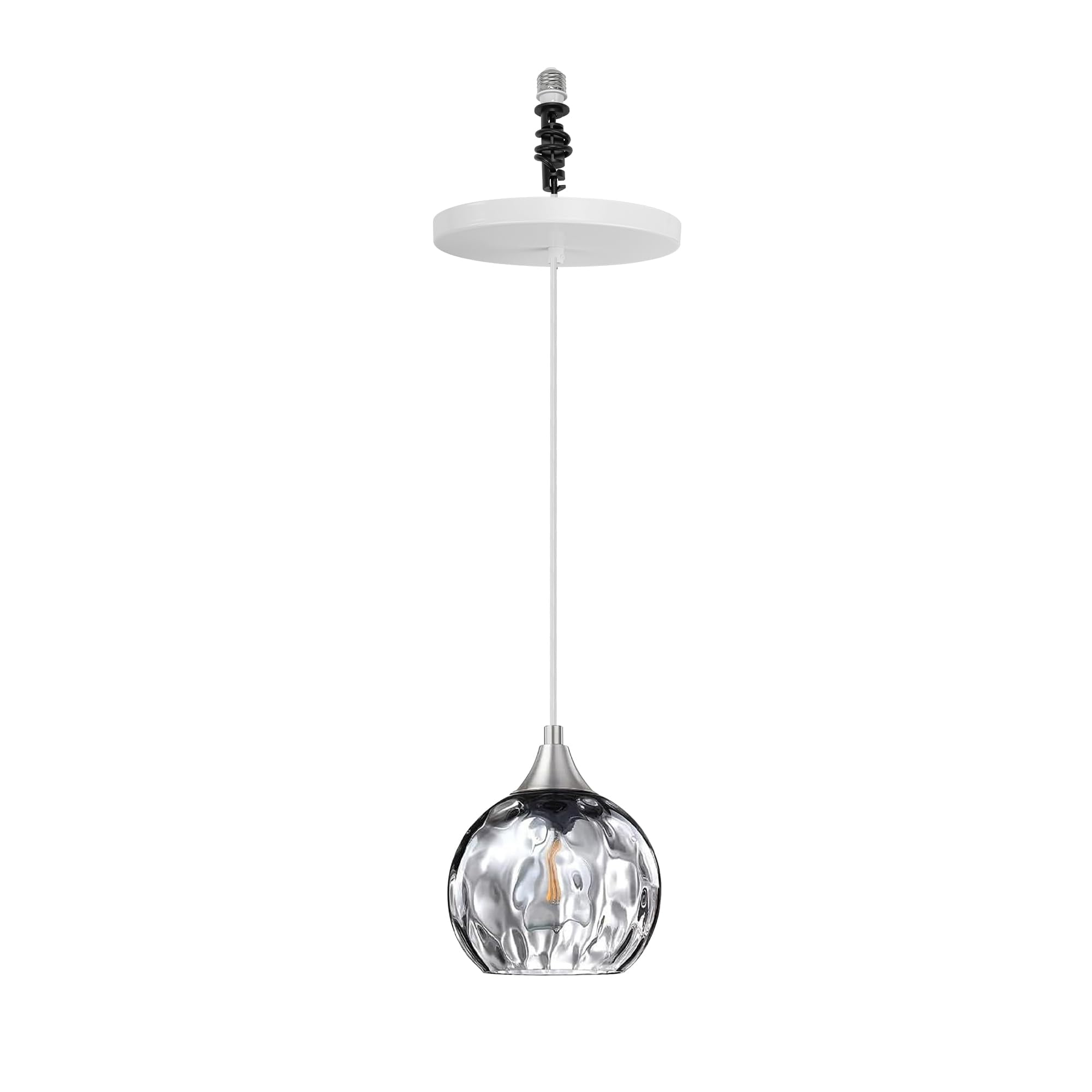 Kiven Instant Light Conversion Kit for 4/5/6inch Hole,Gray Glass ...