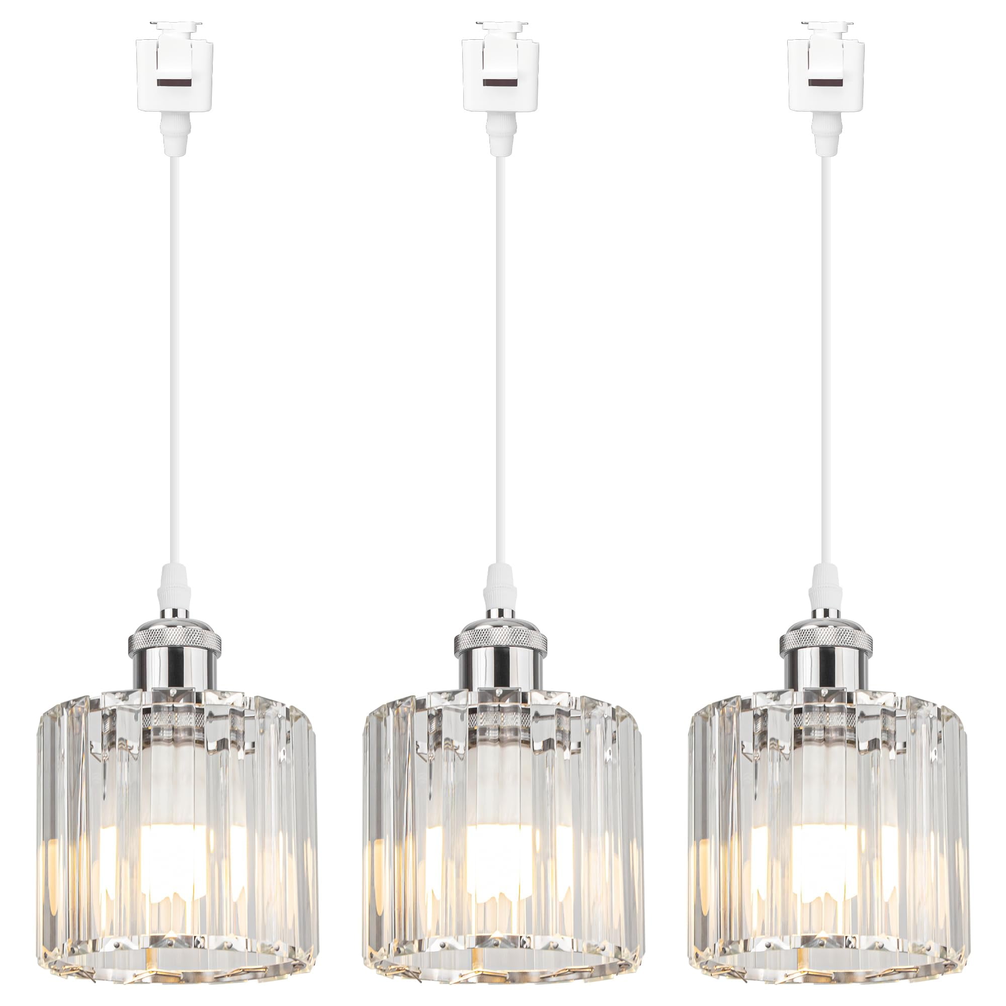 Kiven J-Type Track Lighting Pendants,Modern J Track Pendant Lights with ...