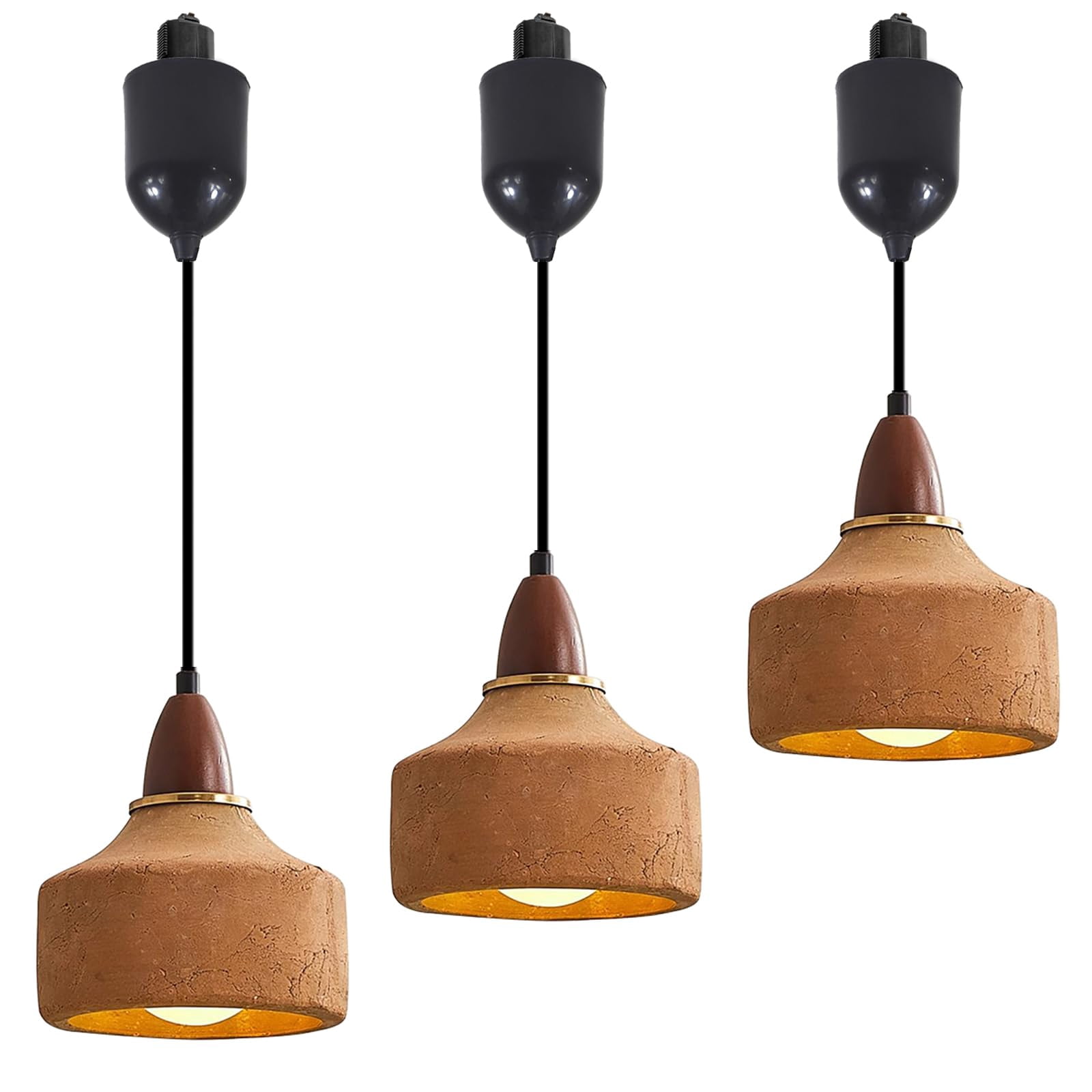 Kiven J-Type Track Lighting Pendants,Modern J Track Pendant Lights with ...