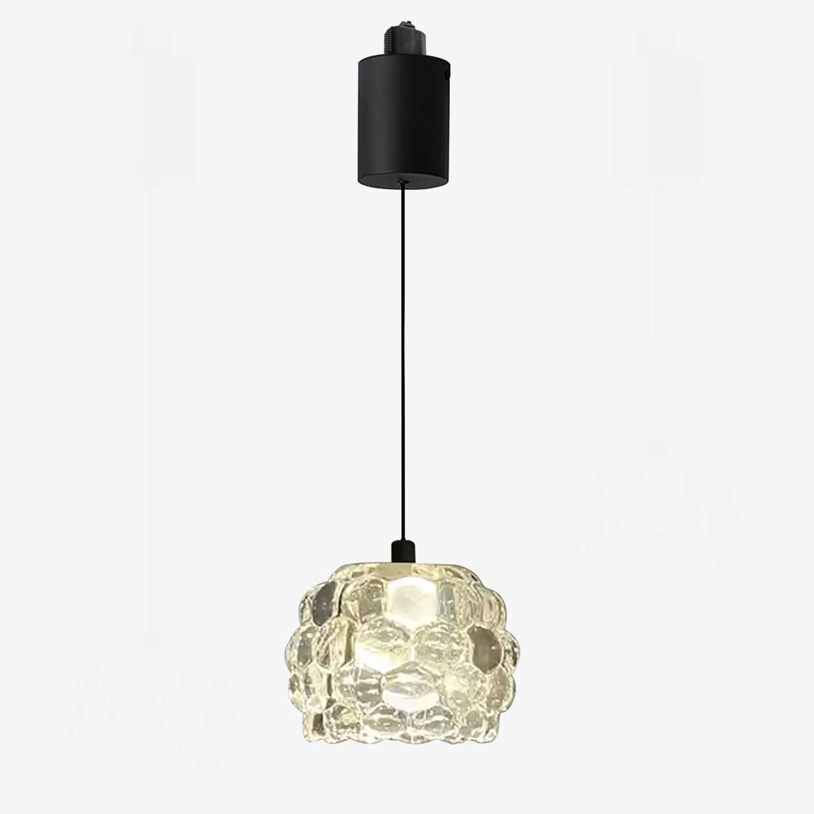 Kiven J-Type Track Lighting Pendants,Modern J Track Pendant Lights with ...