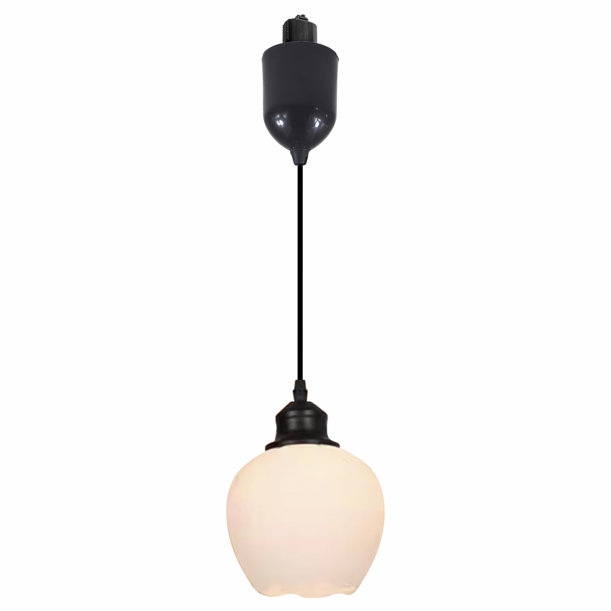 Kiven J-Type track lighting pendants Adjustable Height,1-Light Modern ...