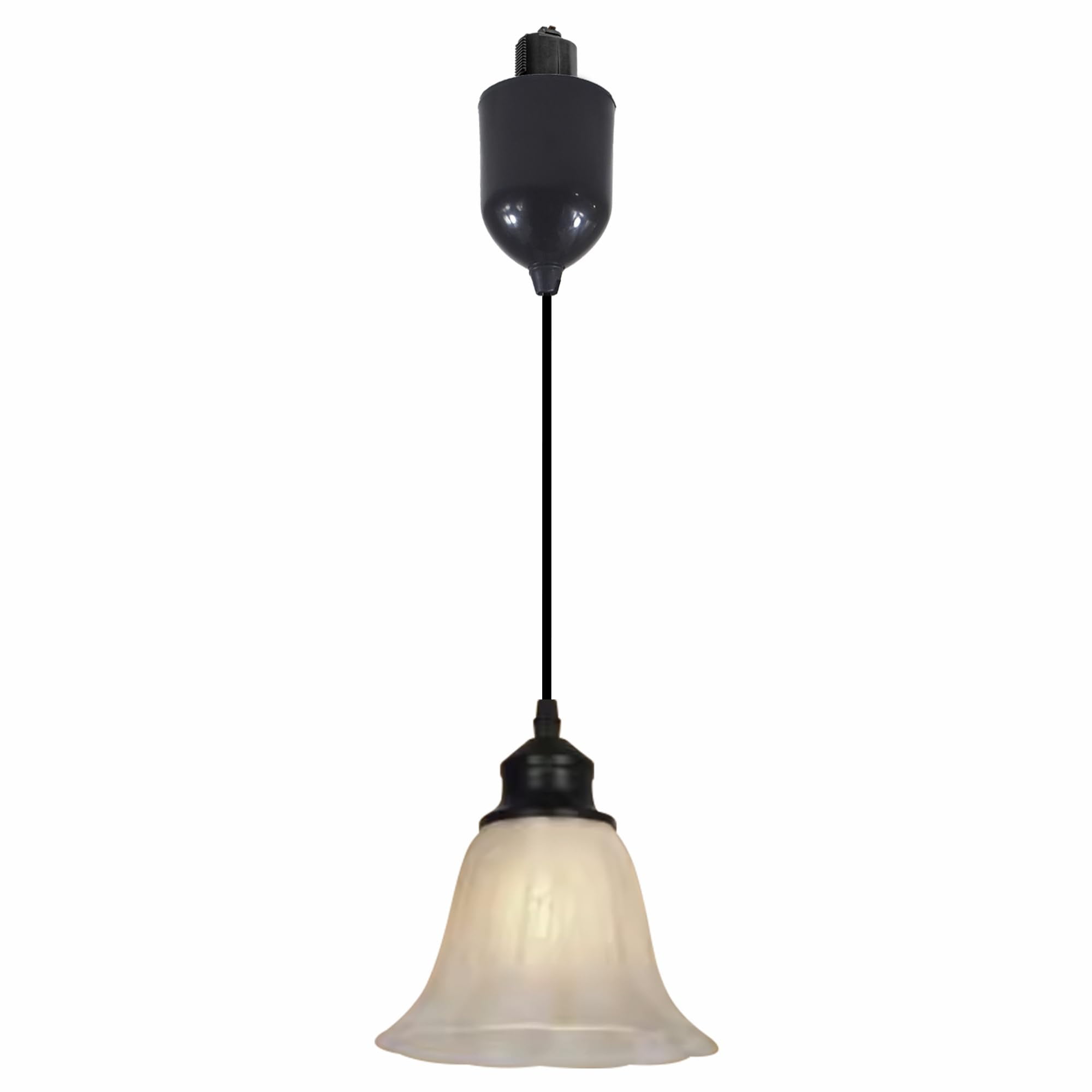 Kiven J-Type track lighting pendants Adjustable Height,1-Light Modern ...