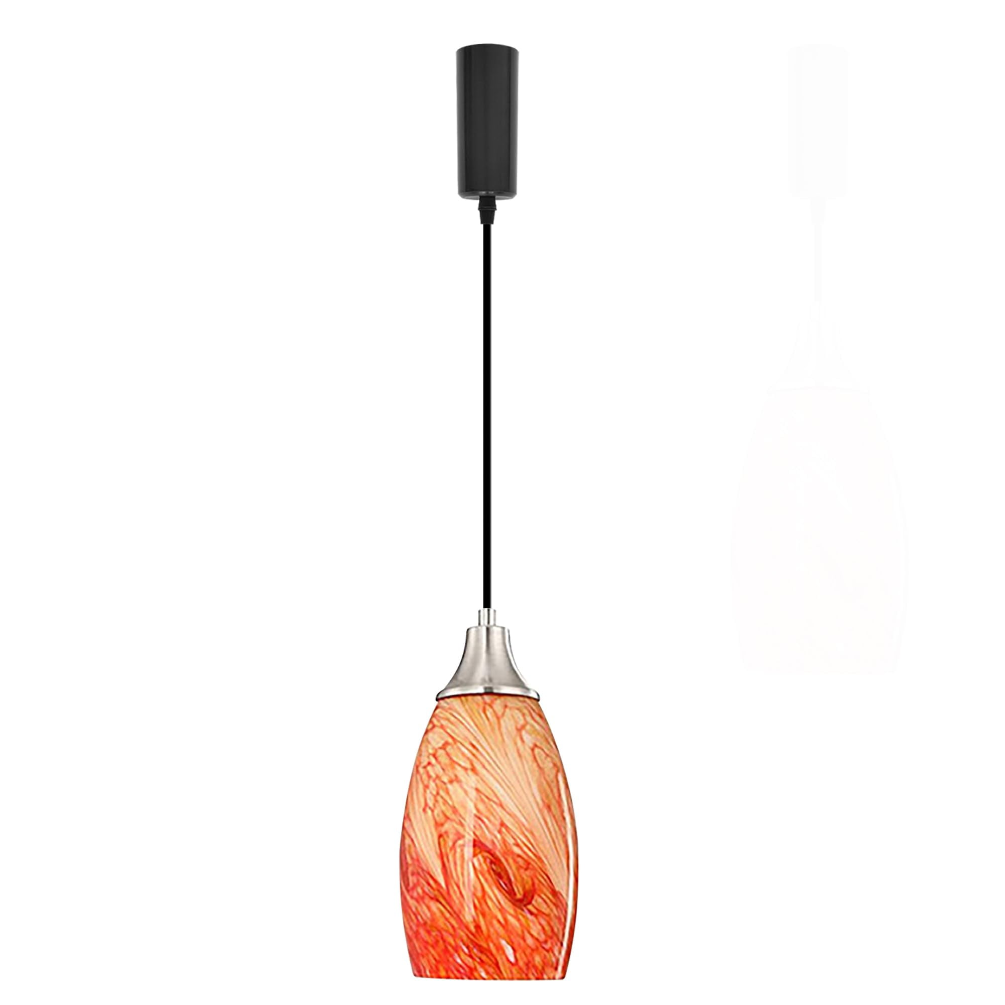 Kiven J-Type track lighting pendants Adjustable Height,Modern J track ...