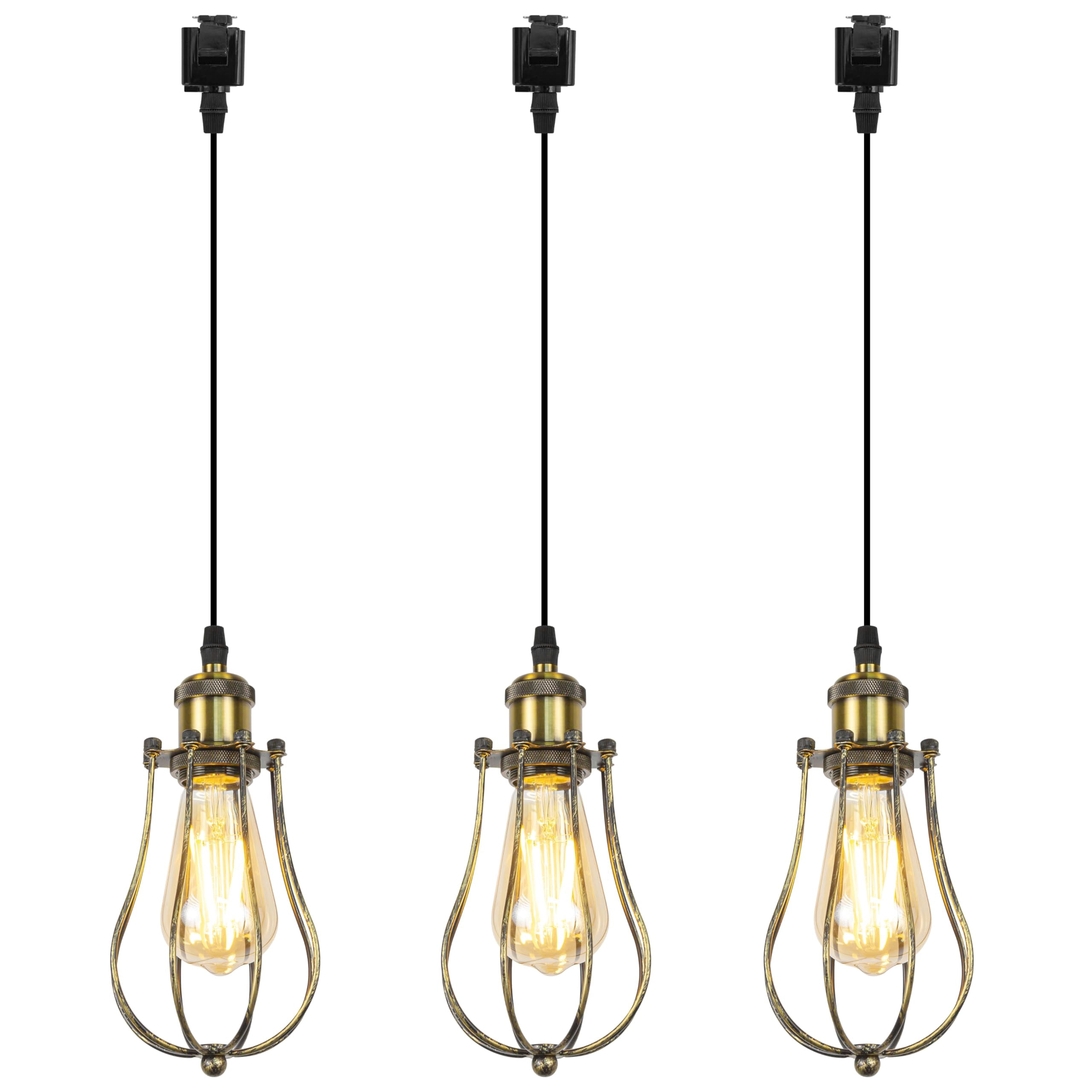 Kiven J-Type track lighting pendants,Industrial J track pendant lights ...