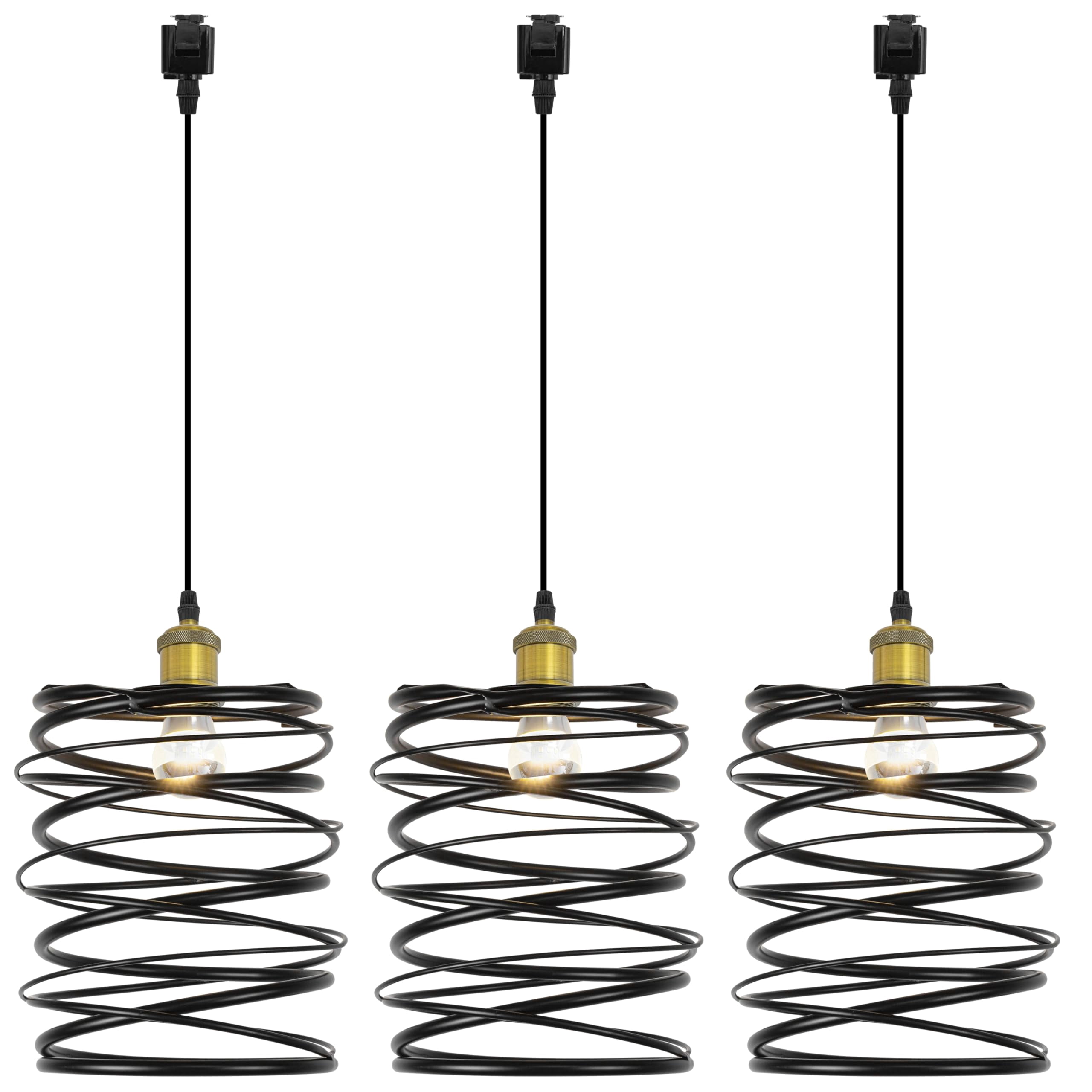 Kiven J-Type track lighting pendants,Industrial J track pendant lights ...
