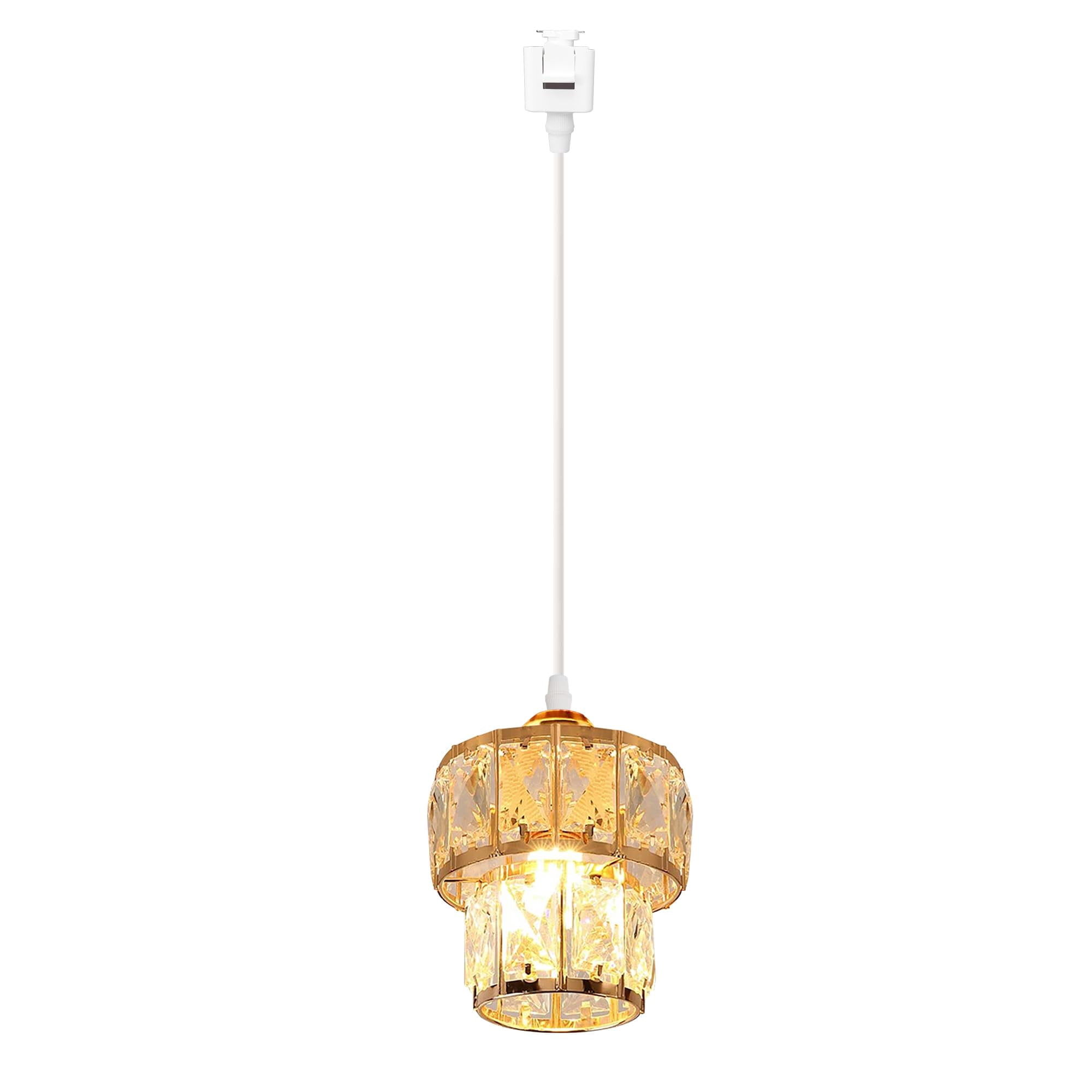 Kiven J-Type track lighting pendants, J track pendant lights with Gold ...