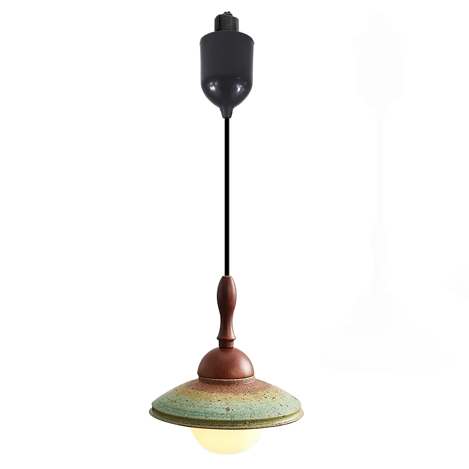 Kiven L Style 2-Wire Track Lighting Pendants,1-Light Farmhouse L Track ...