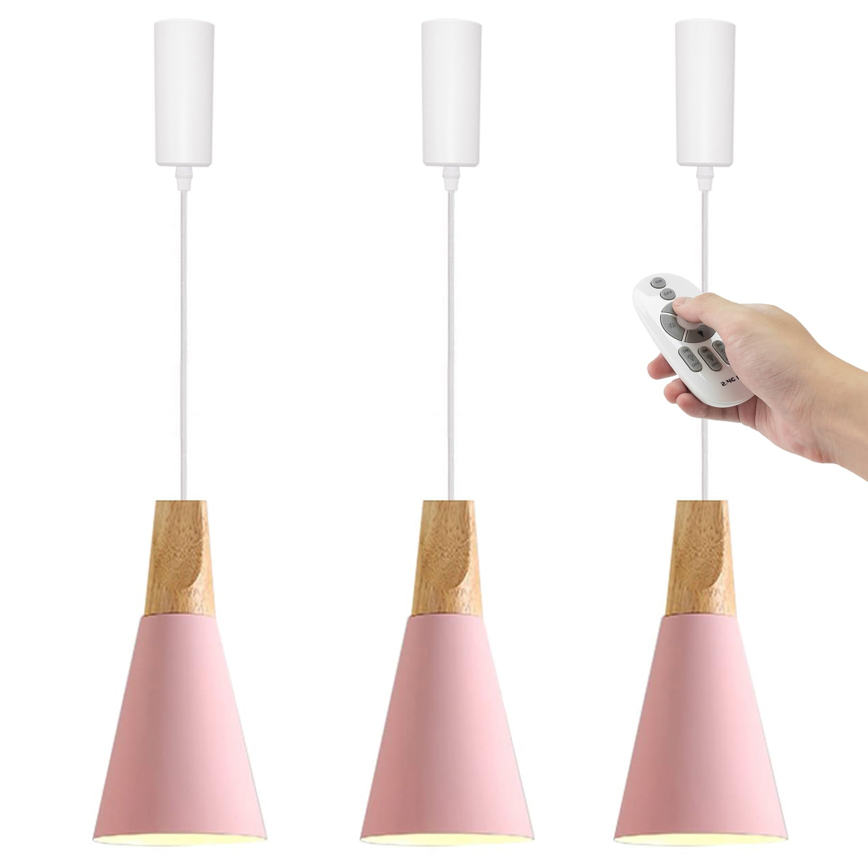 Kiven L-Type track lighting pendants,Dimmable 3-Light L track pendant ...