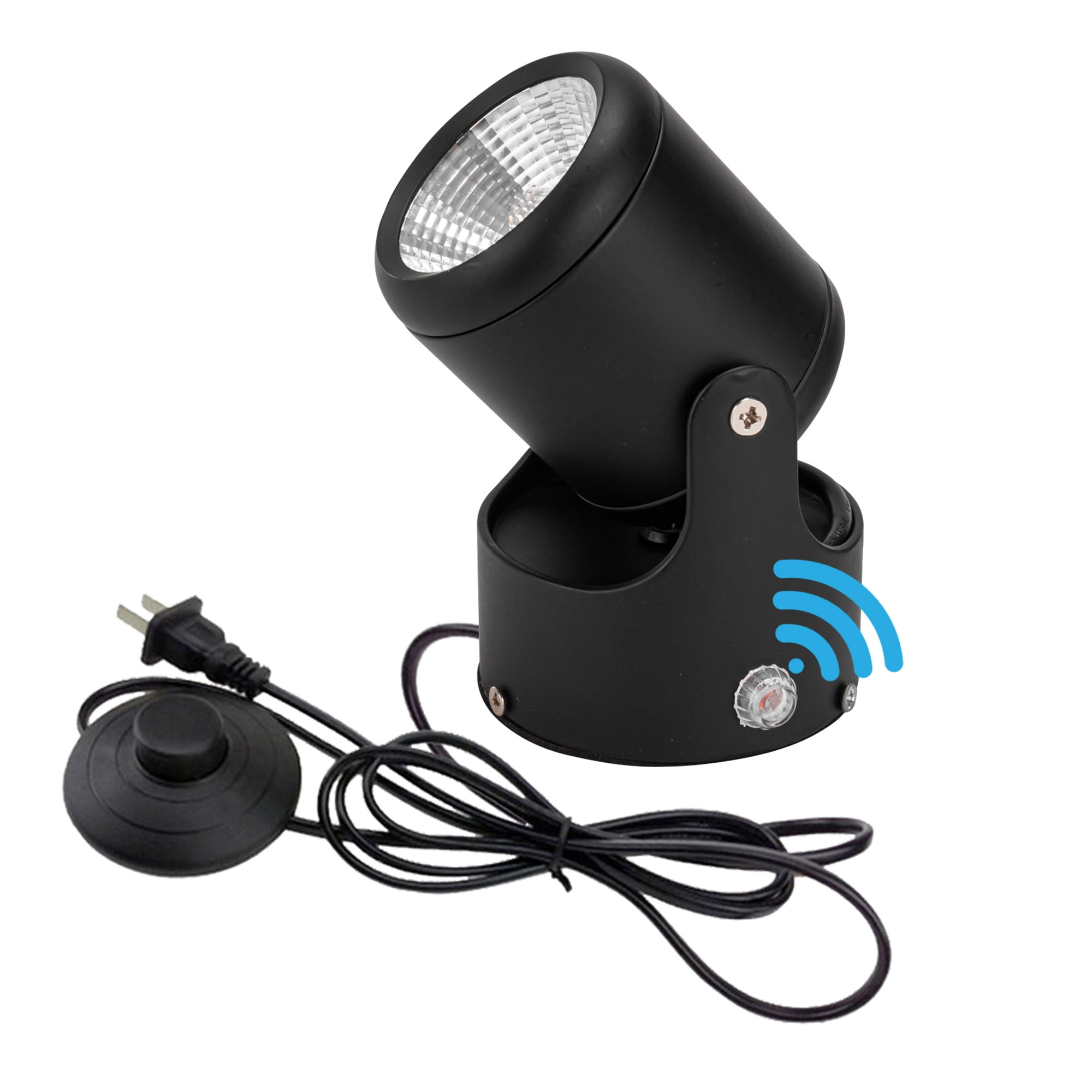 Kiven LED Accent Uplight with Light Sensor, Plug in Spotlight Dusk to ...