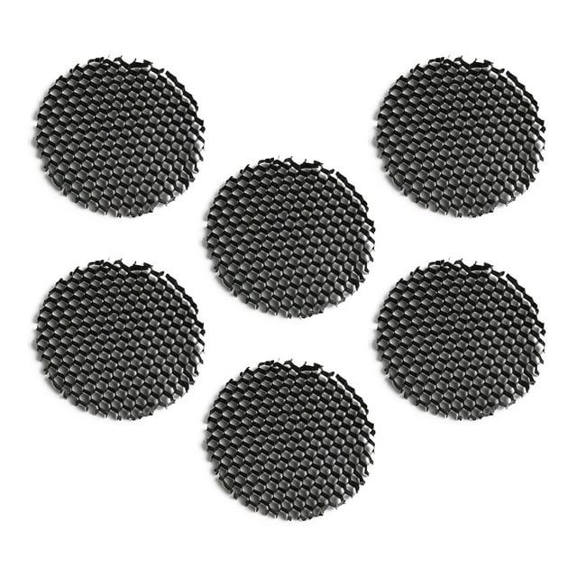 Kiven Led Light Cover,Lampshade Diffuser Black Aluminium Diffuser,7.5 ...