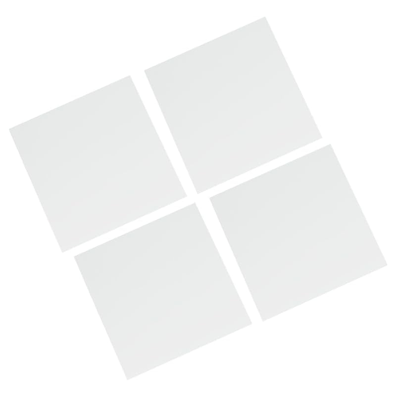 Kiven Led Light Cover,Lampshade Diffuser White Acrylic Diffuser,11.8 in ...