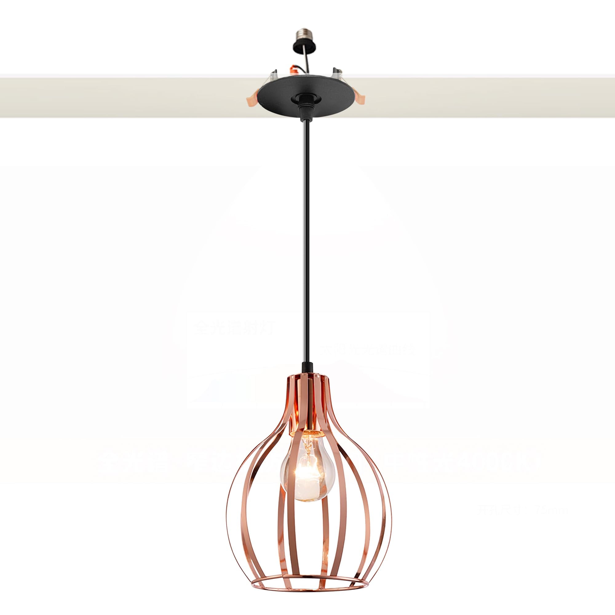 Kiven Modern Can Lights Retrofit Recessed Lighting with E26 Power ...