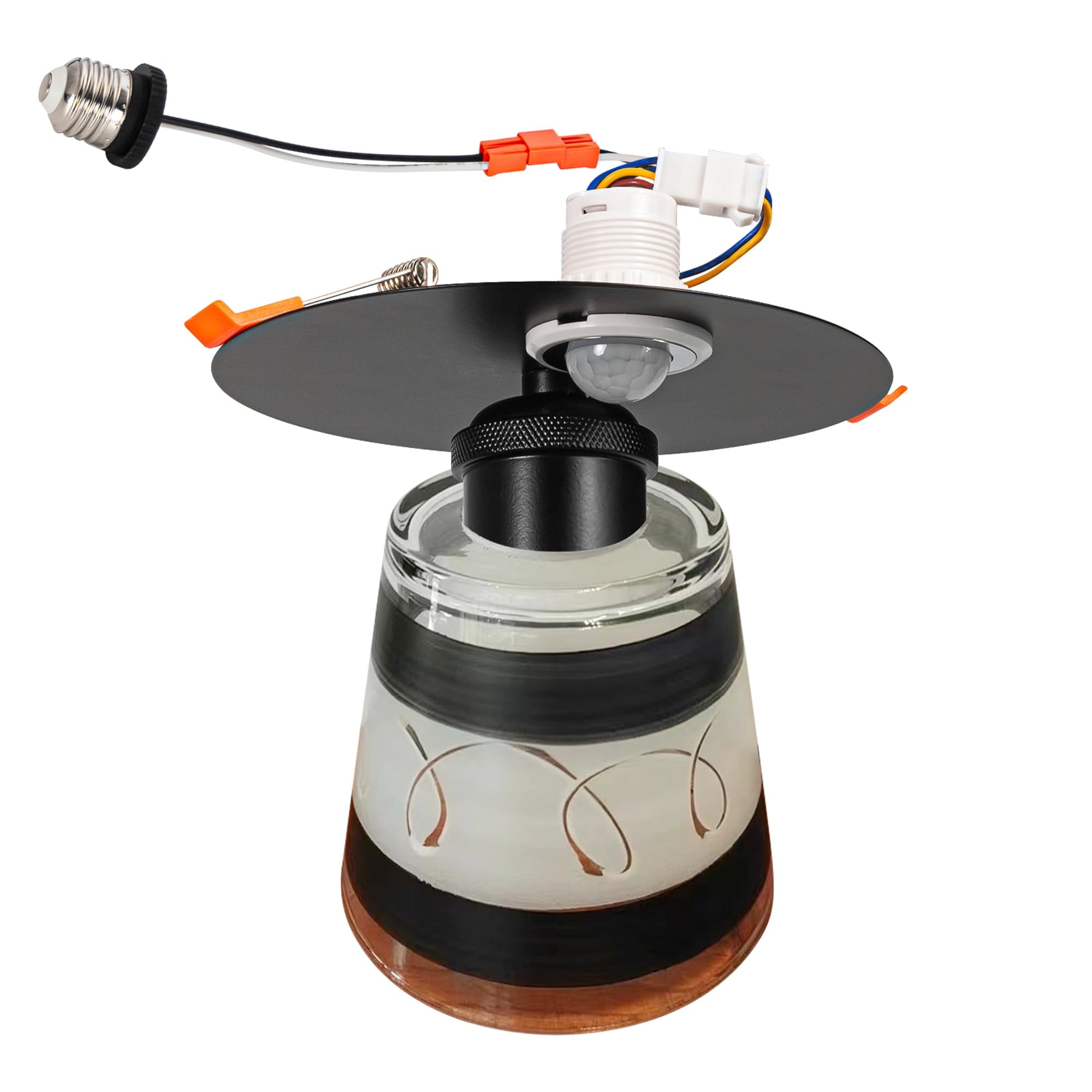 Kiven Motion Sensor Can Lights Retrofit Recessed Lighting, 4/5/6 Inch ...