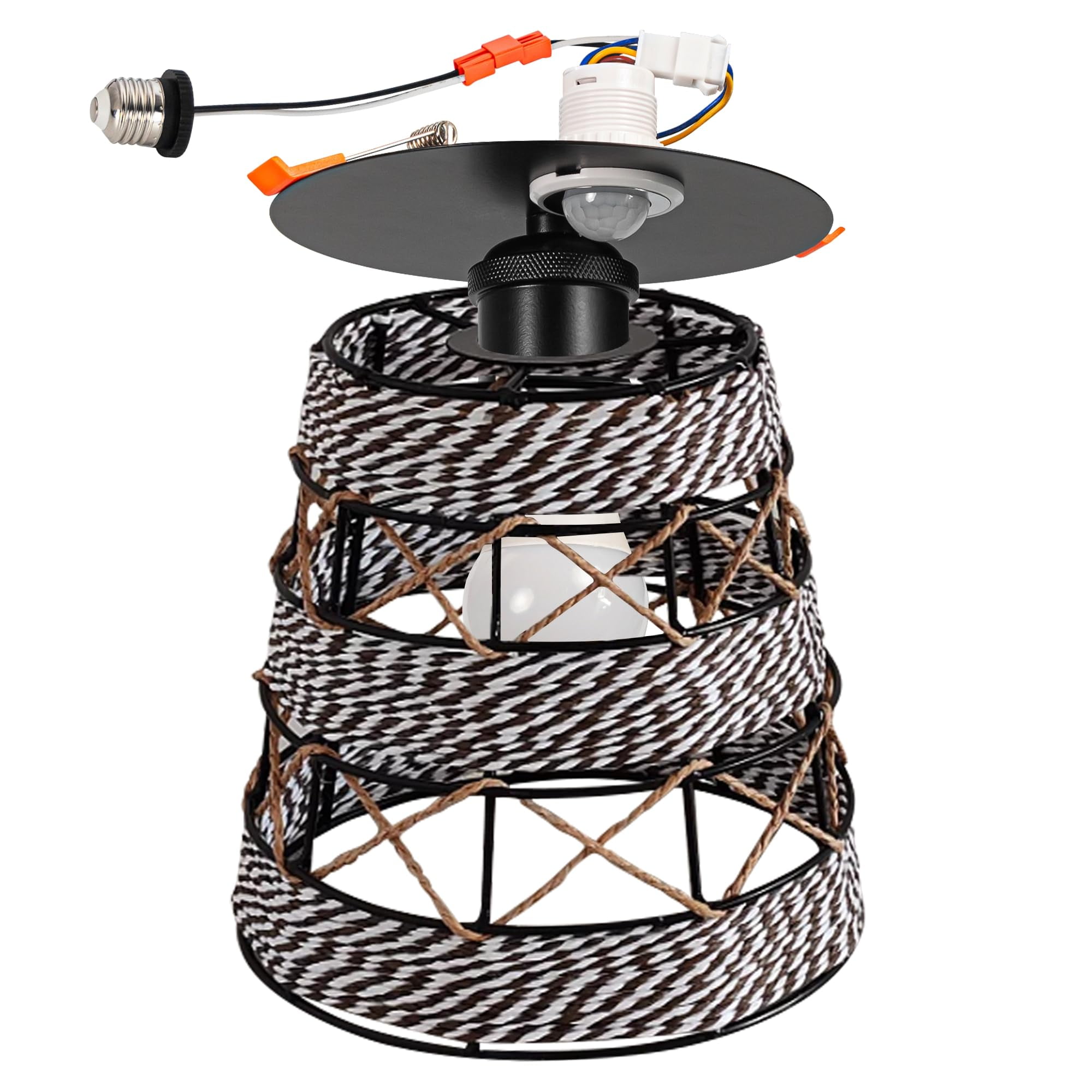 Kiven Motion Sensor Can Lights Retrofit Recessed Lighting, 4/5 Inch ...