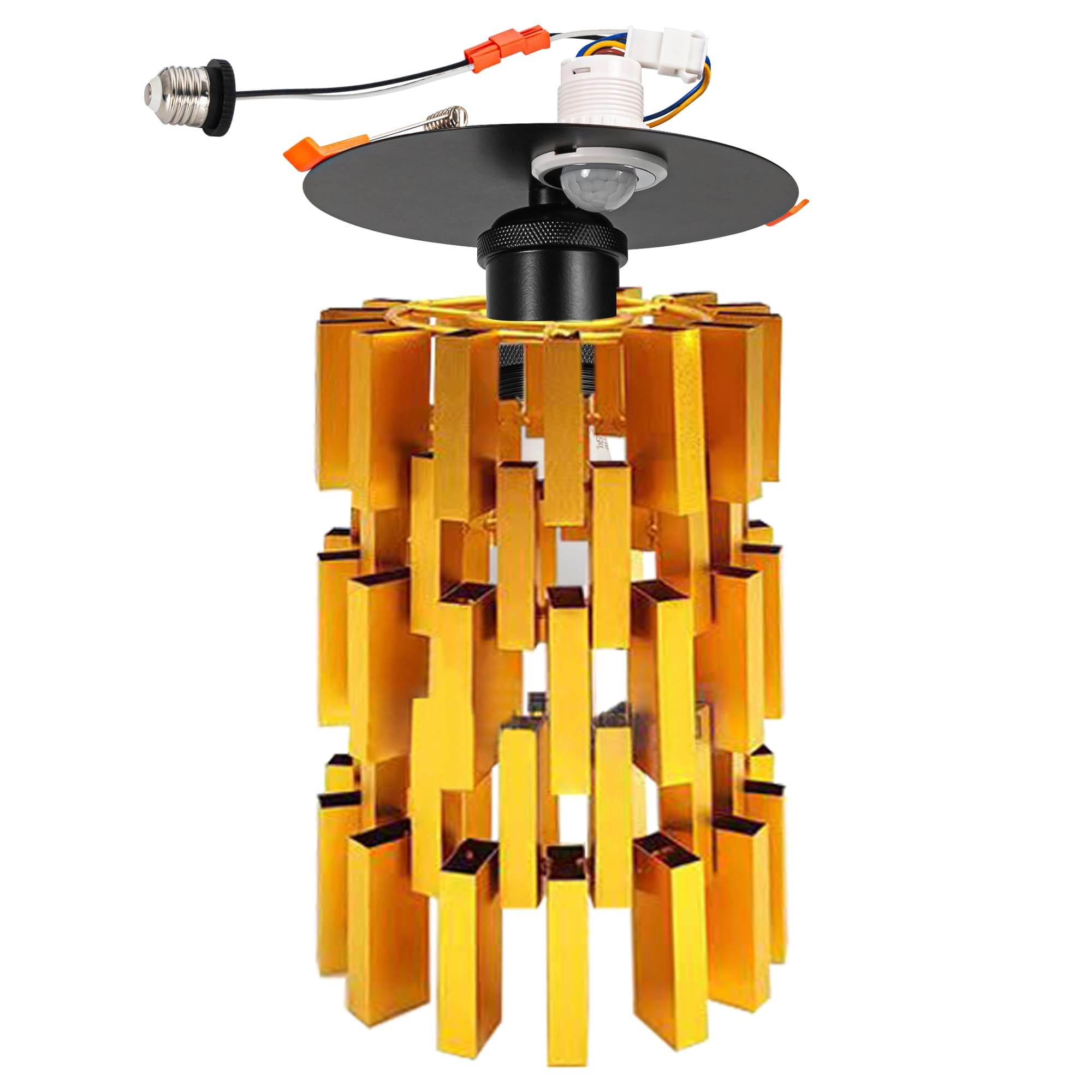 Kiven Motion Sensor Can Lights Retrofit Recessed Lighting with E26 ...