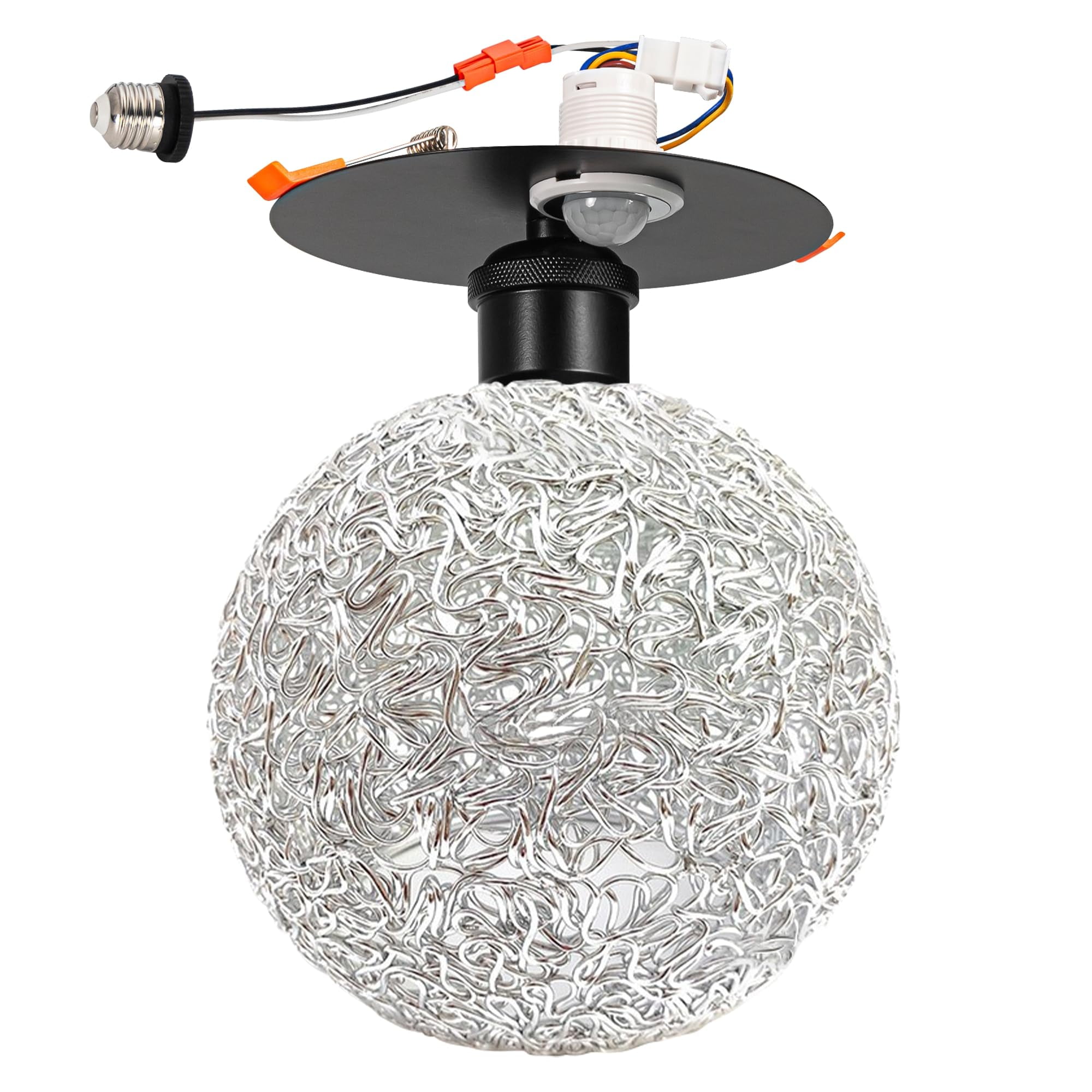 Kiven Motion Sensor Can Lights Retrofit Recessed Lighting with E26 ...