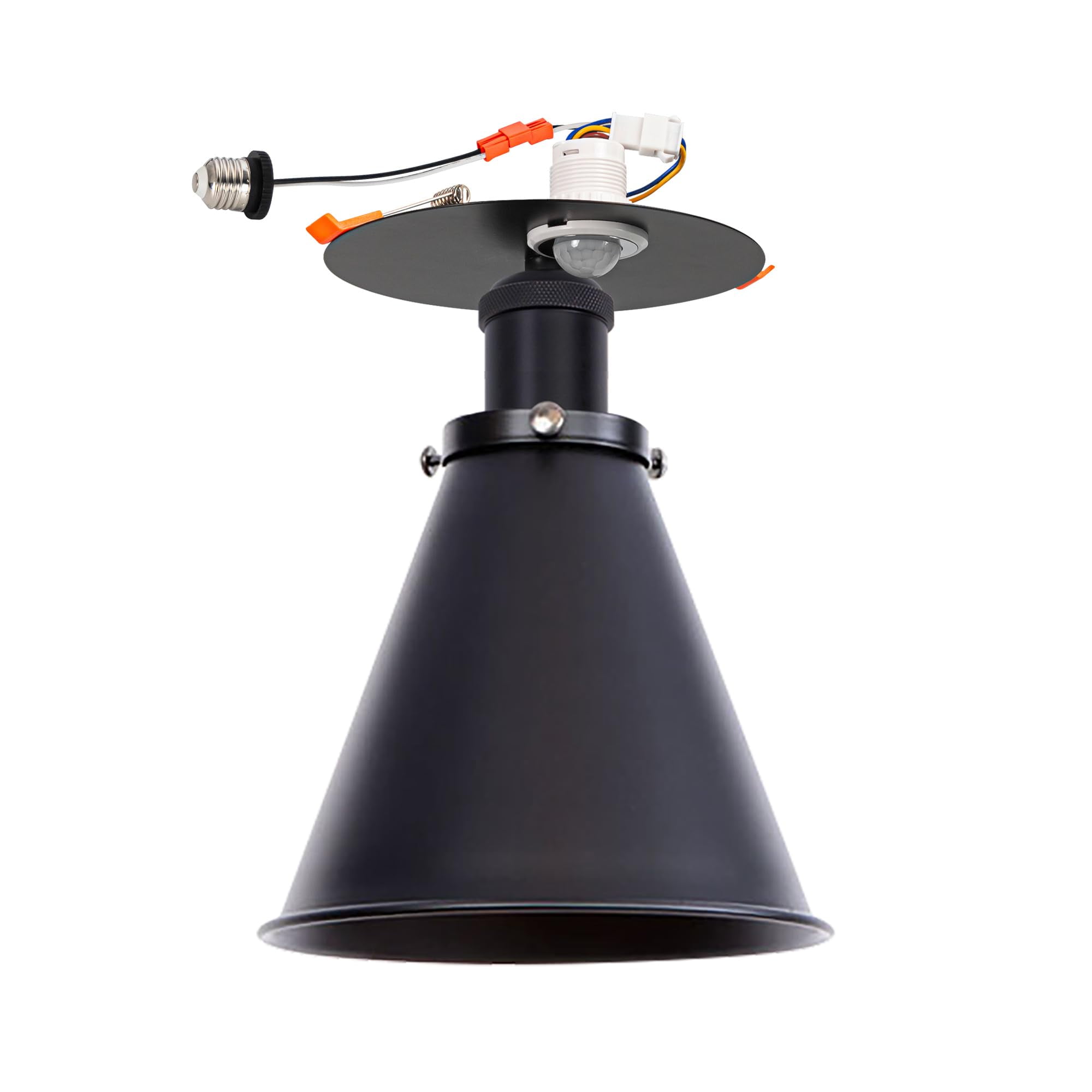 Kiven Motion Sensor Can Lights Retrofit Recessed Lighting with E26 ...