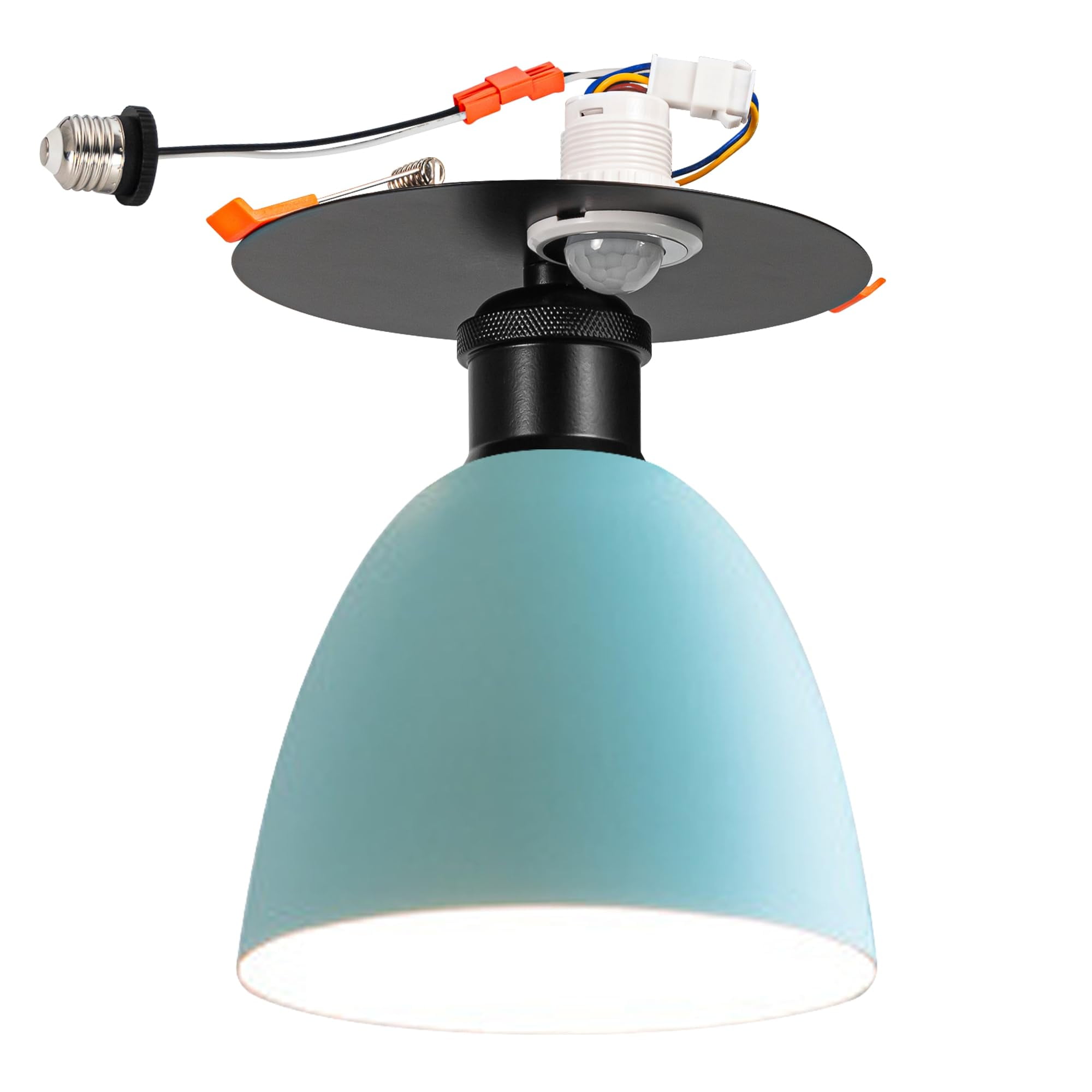 Kiven Motion Sensor Can Lights Retrofit Recessed Lighting with E26 ...