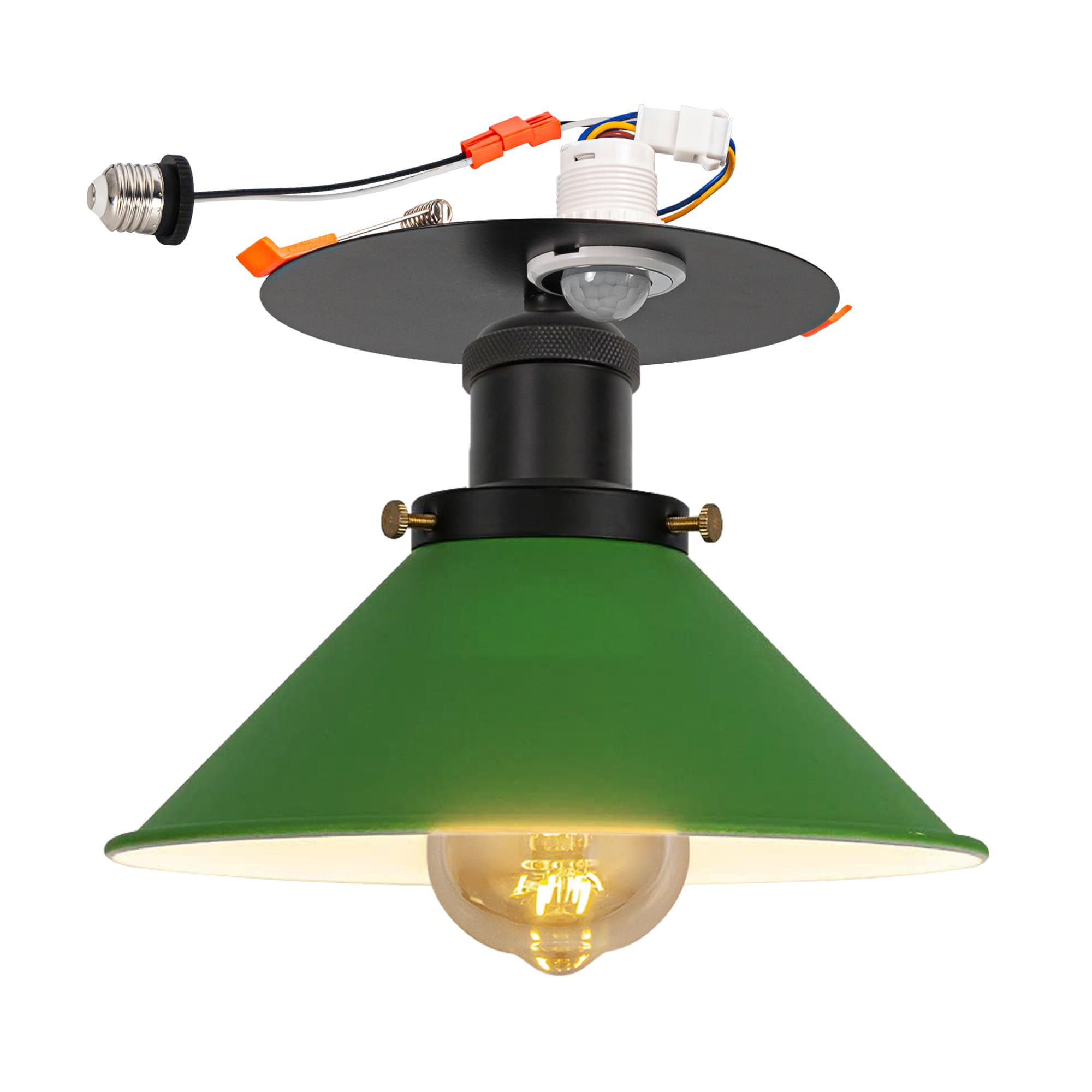 Kiven Motion Sensor Can Lights Retrofit Recessed Lighting with E26 ...