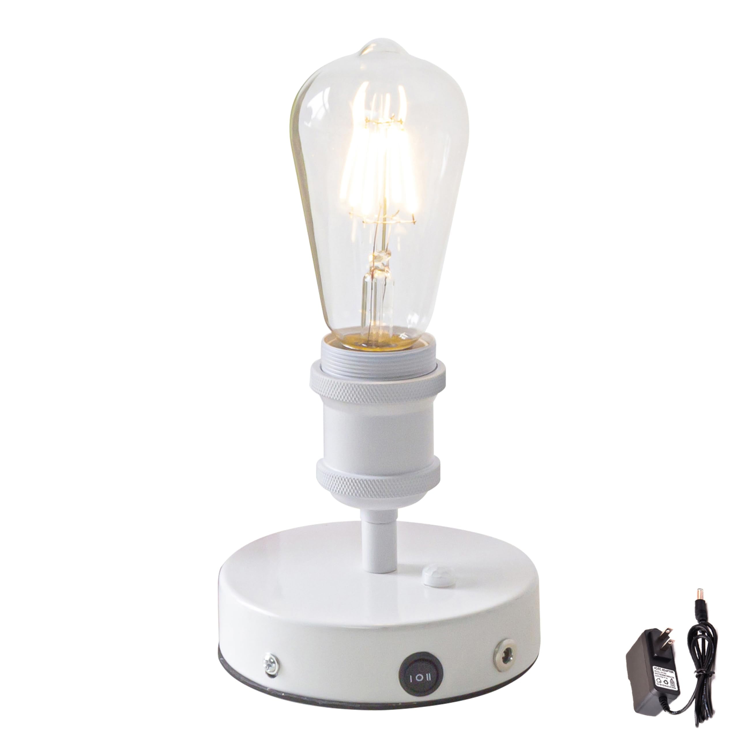 Kiven Operated Motion Sensor Table Lamp, Auto ON/OFF Battery Operated ...