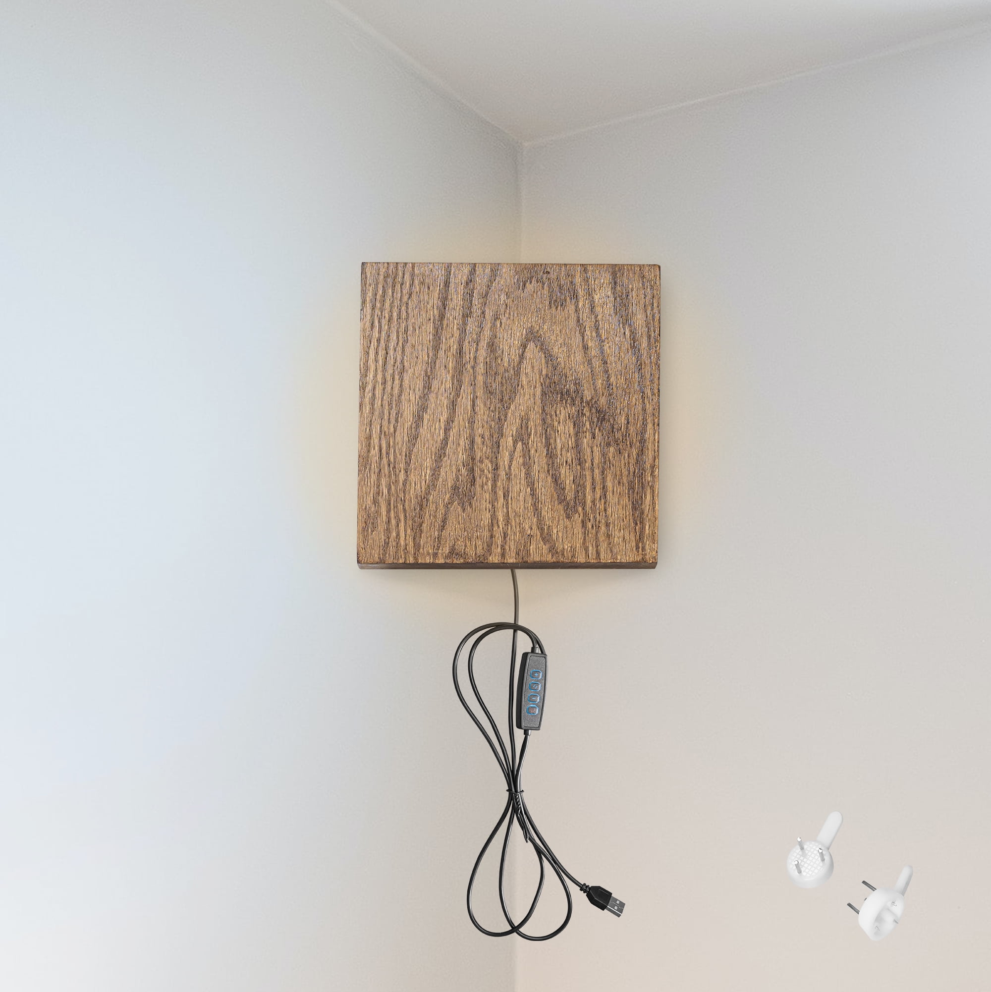 Kiven Plug in Wall Sconce with 3 Colors Mode,Modern Wall Sconces Indoor ...