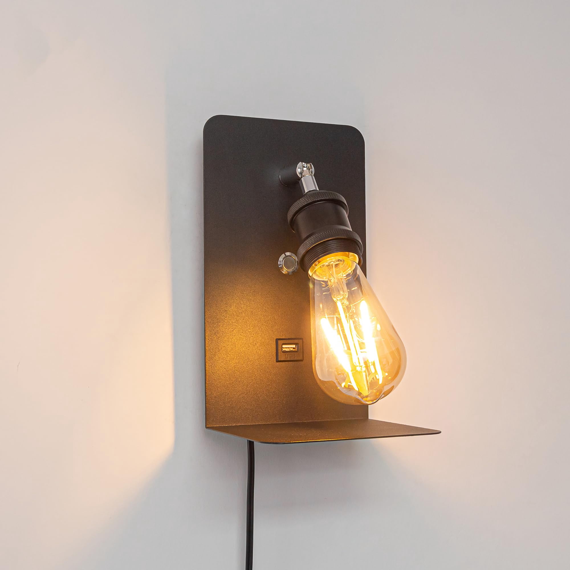 Wall Lamp Shelf