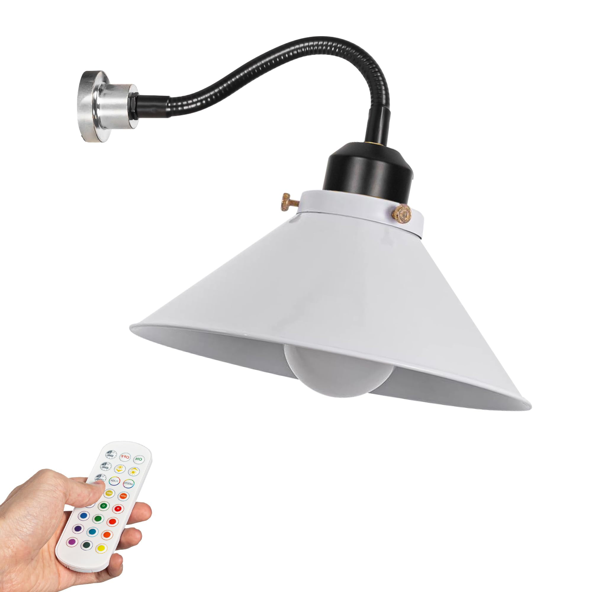 Kiven Rechargeable Magnetic Base Light, Cordless Magnetic Wall Light ...