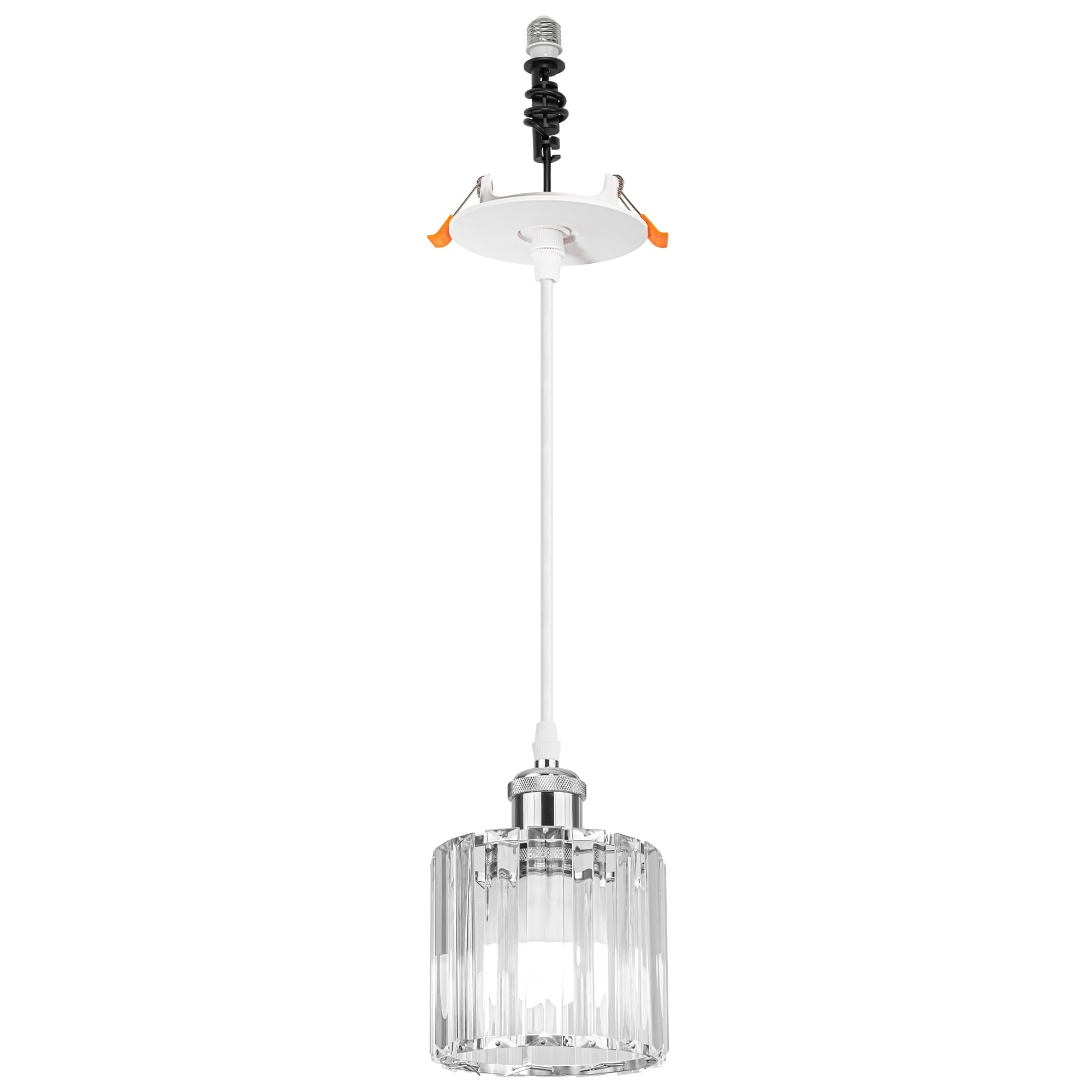 Kiven Retrofit Recessed Lighting with E26 Power Outlet Adapter, 4/5/6 ...