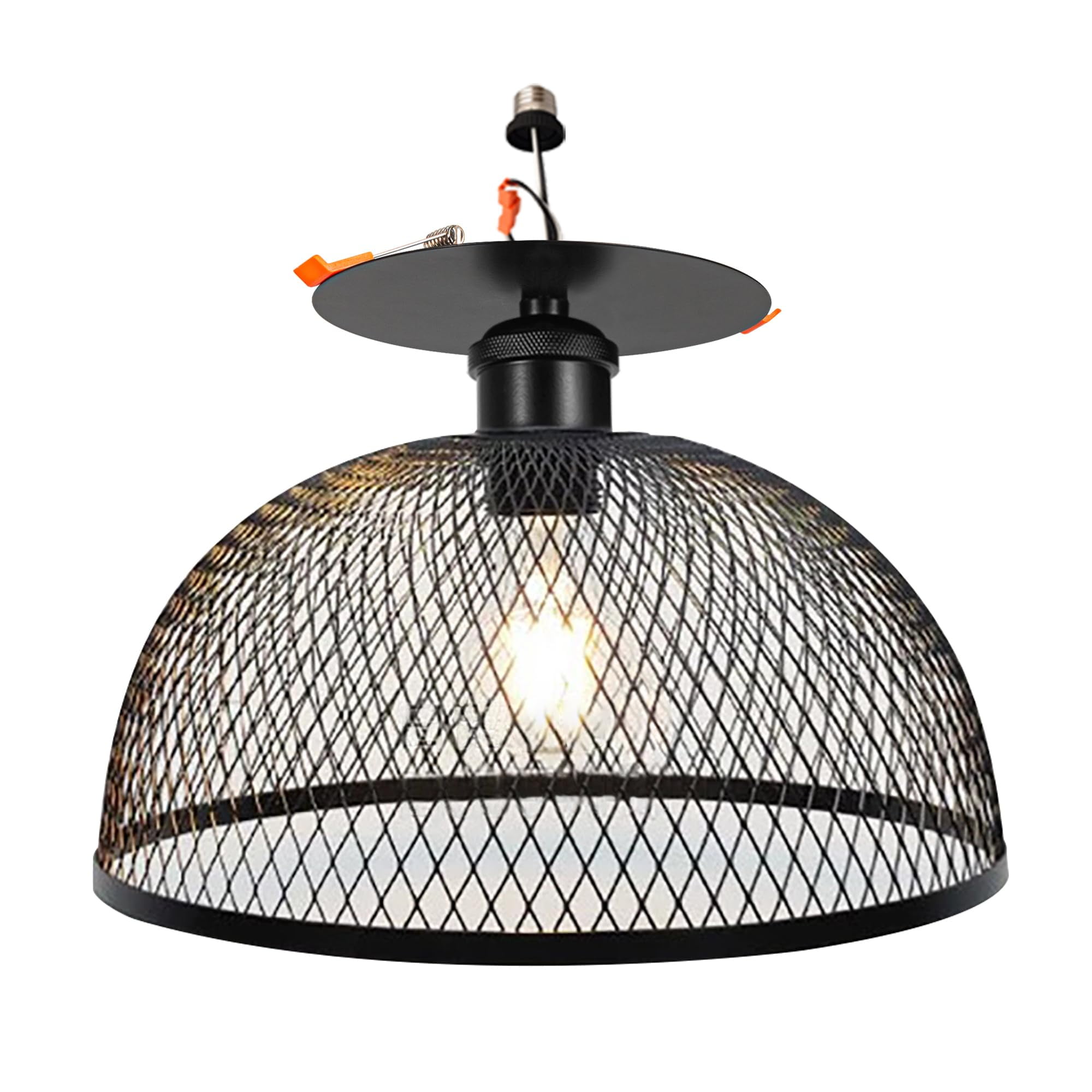 Kiven Retrofit Recessed Lighting with E26 Power Outlet Adapter, 4/5 ...