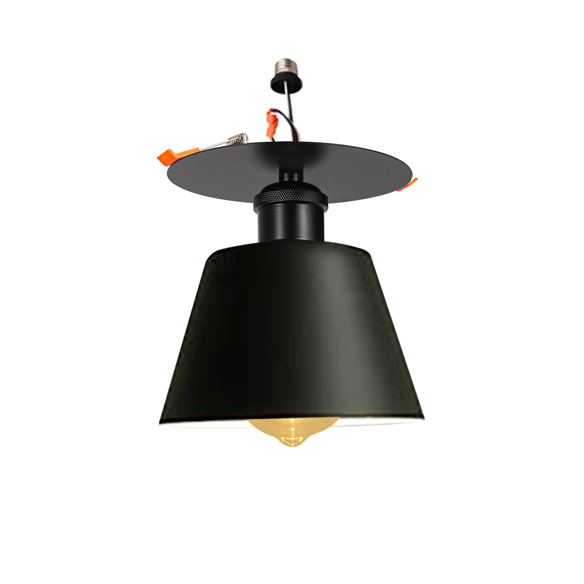Kiven Retrofit Recessed Lighting with E26 Power Outlet Adapter, 4/5 ...