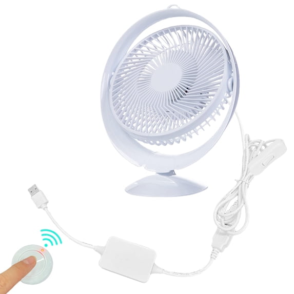 Kiven Small Personal USB Desk Fan - Portable Fans with Remote Control ...