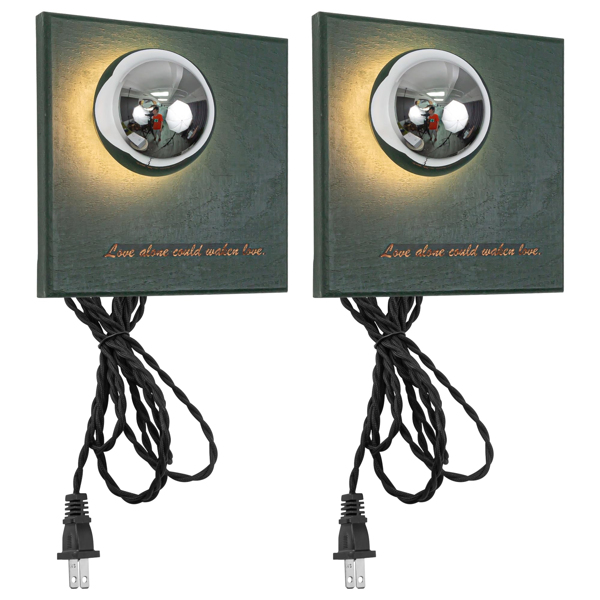 Kiven Wall Mounted Light, Farmhouse Bedside Headboard Lights with 8.2ft ...