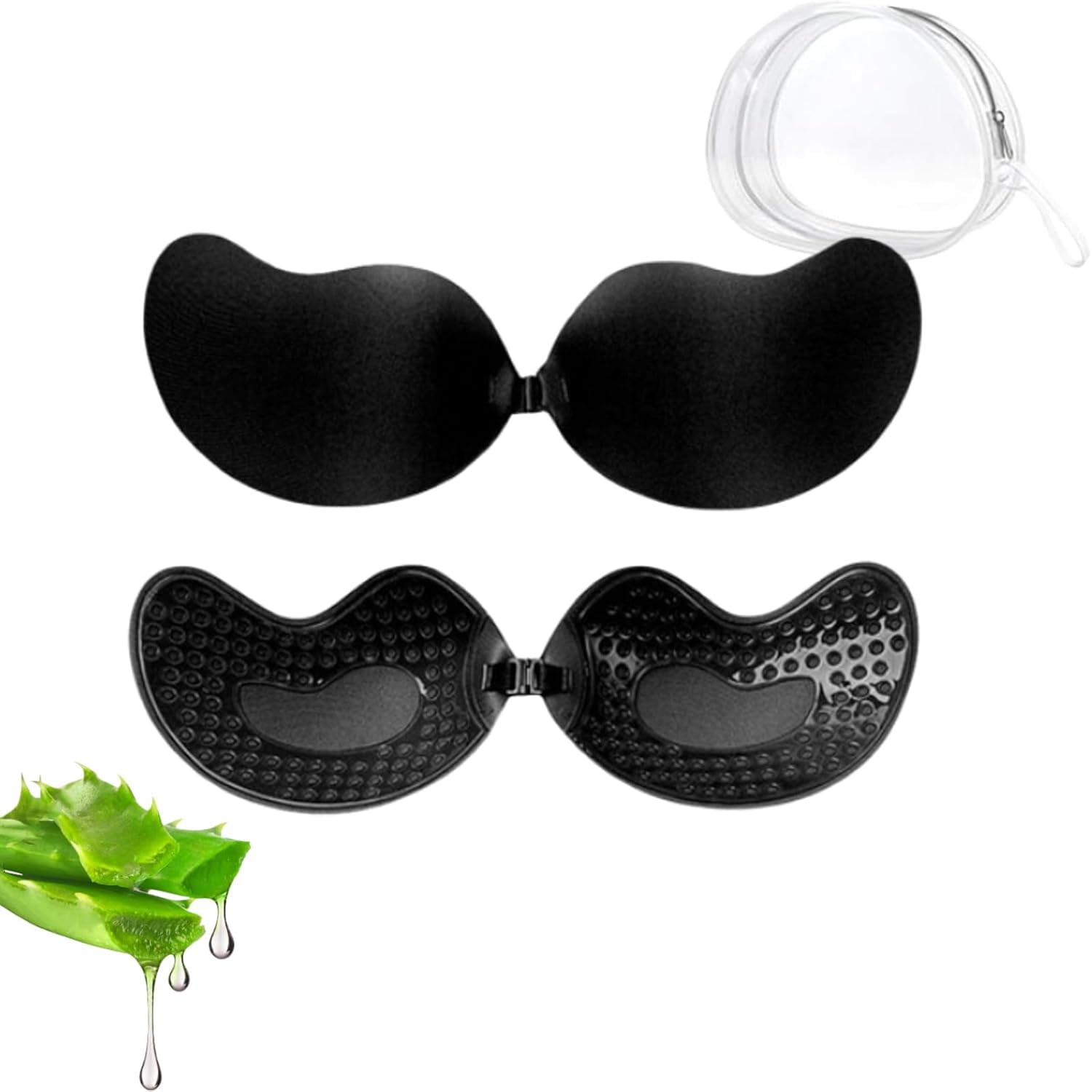 Kivori Push up V-Bra, V Neck Bra, Invisible, Mango Cup, Strapless ...