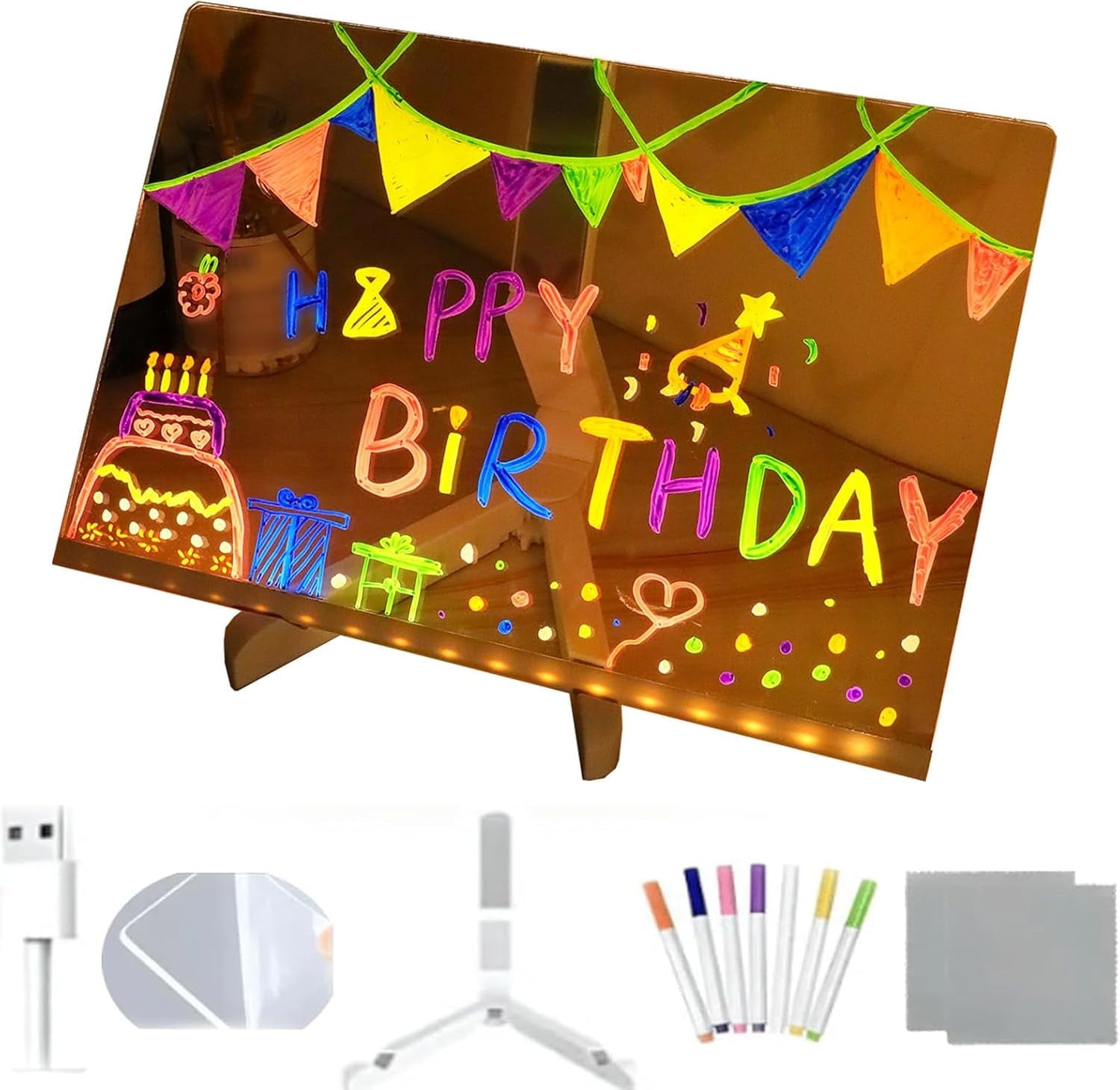 Kivvy Magic Board, Kivvy - Magicboard, Clear Drawing Board with Light ...