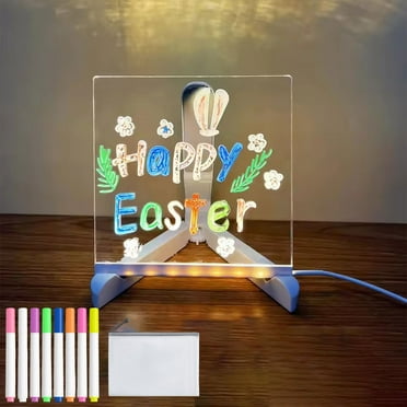 Cosmody LED Drawing Board with 12 Color Pens, Cosmody LED Board with ...