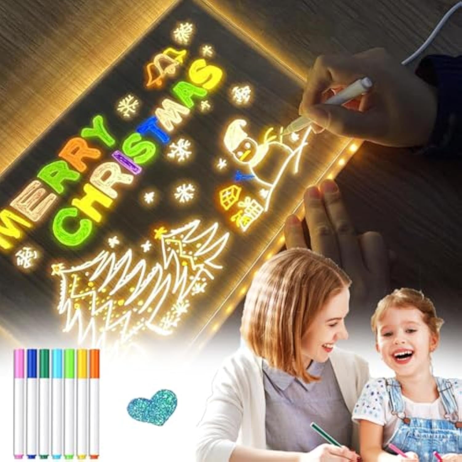 Kivvy Magic Board, Magicboard Where Creativity Lights Up, Helloluno LED ...