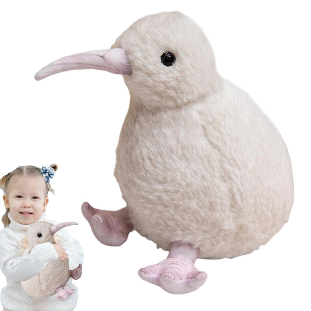 Kiwi Bird Plush Toy, Stuffed Animal Kiwi Toy, Cute Furry Bird Animal ...