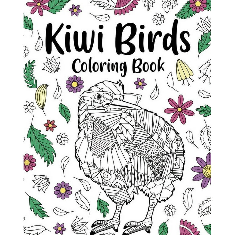 coloring kiwi