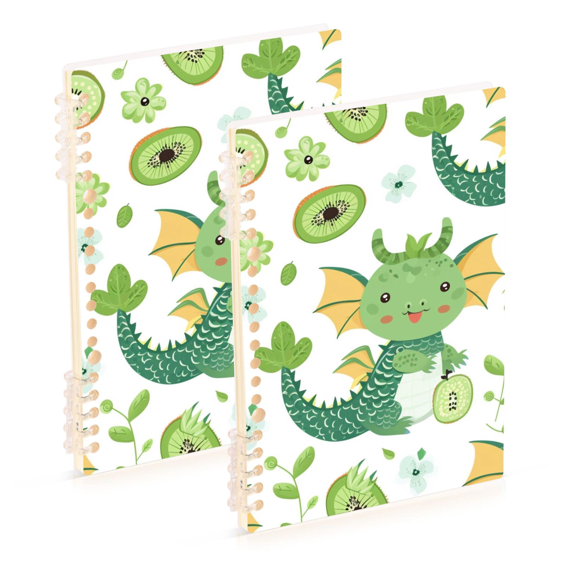 Kiwi Dinosaurs Ring Binder Notebook Journey Note Diary College Ruled ...